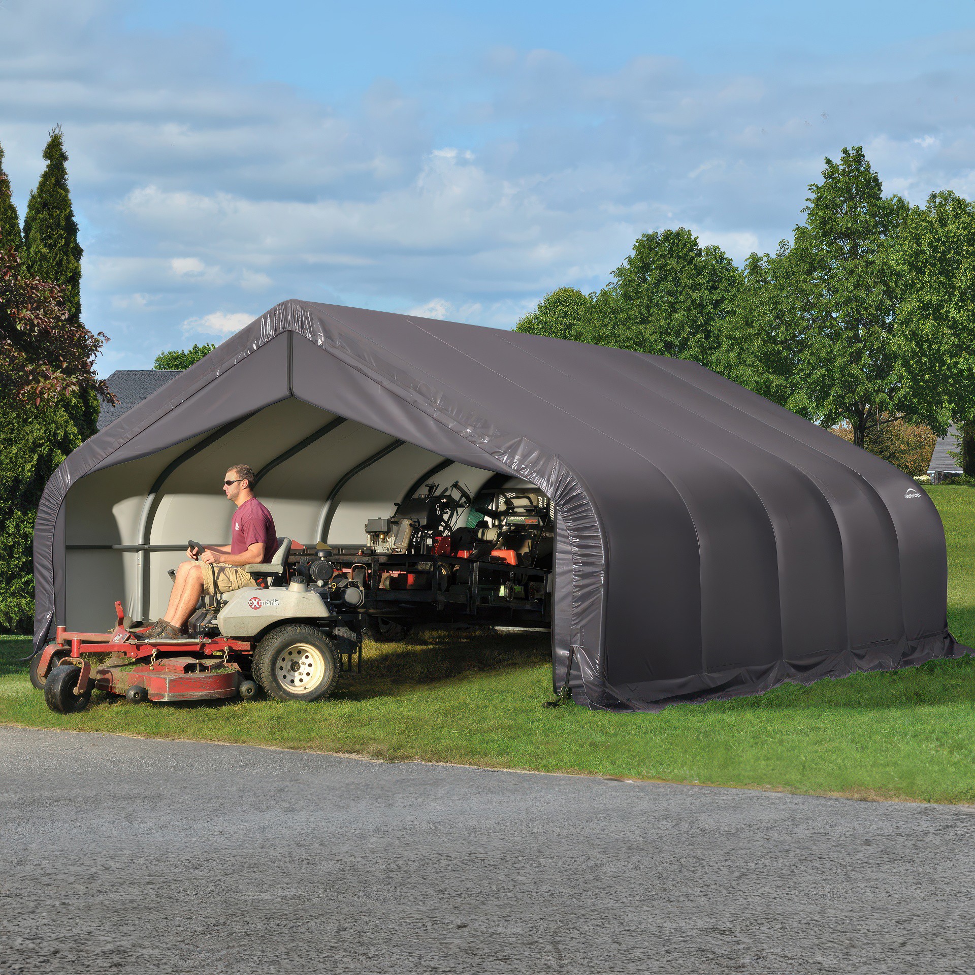 Abri en toile 18 x 24 pi Shelterlogic 80001 | Tanguay