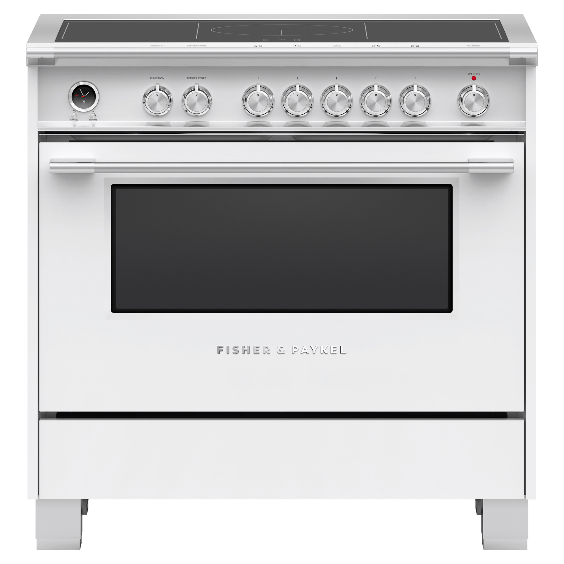 Cuisinière à induction encastrable 36 po Fisher & Paykel OR36SCI6W1 ...