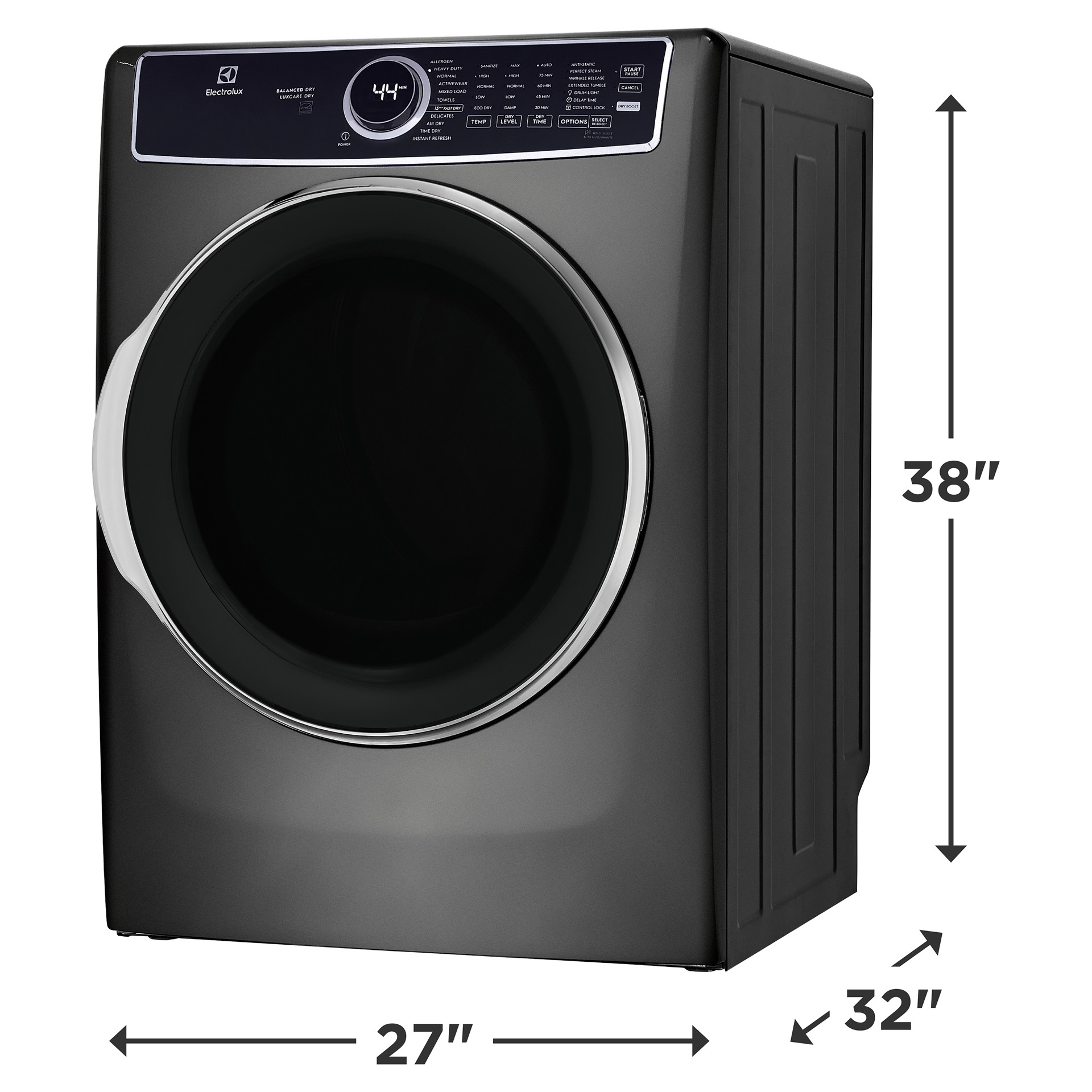 Sécheuse à vapeur superposable 8.0 pi3 Electrolux ELFE763CAT | Tanguay