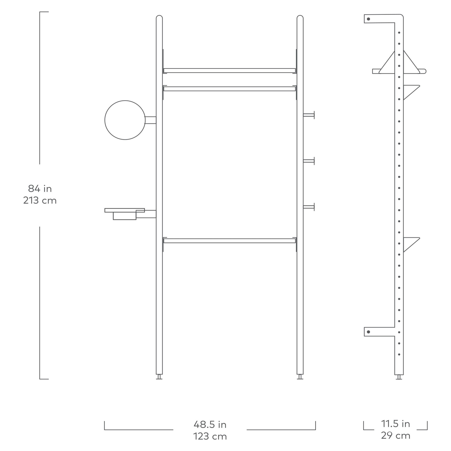 Branch 1 Display Unit Gus KSSHBRA1D-AU-WB-AS | Tanguay