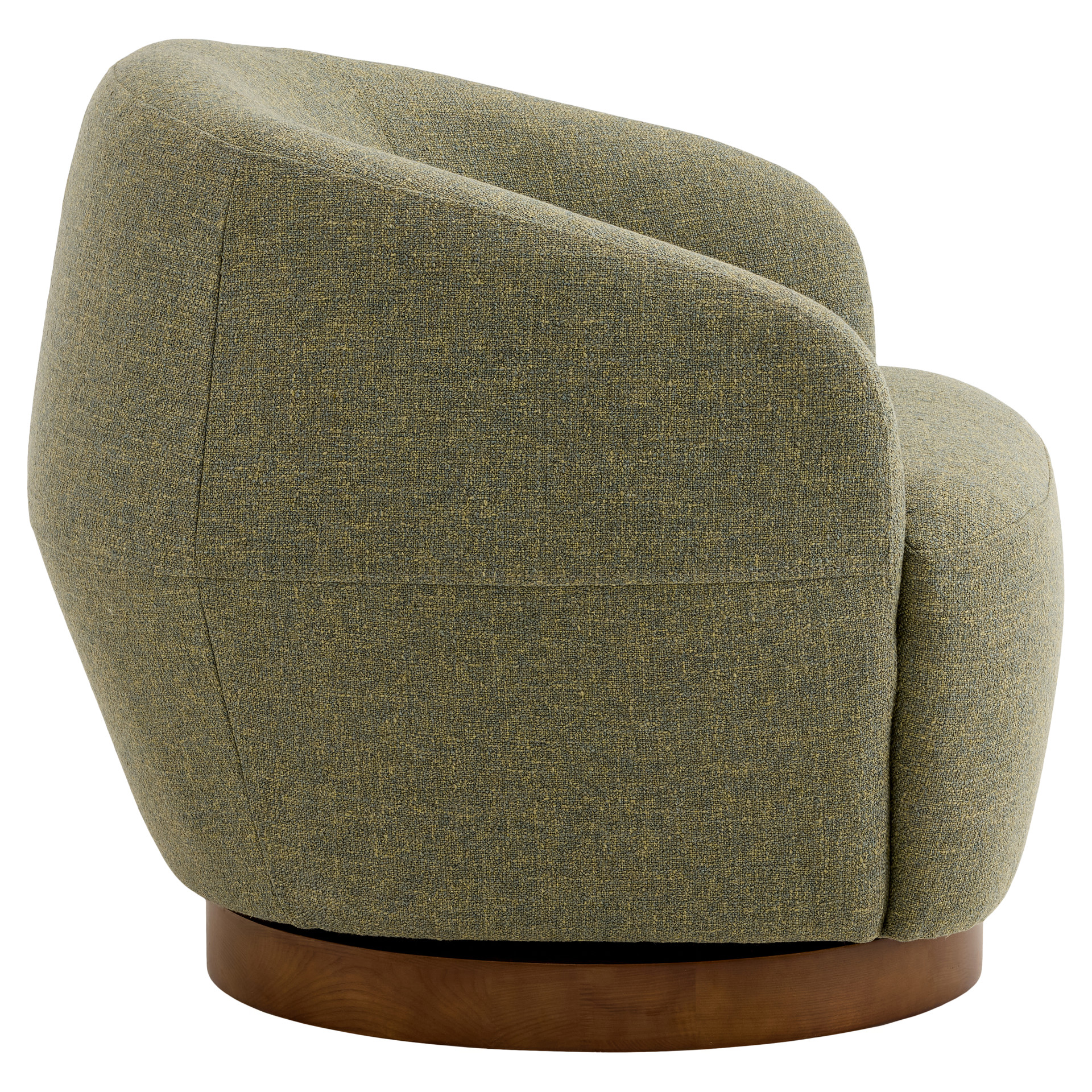 Fabric Swivel Armchair Kuka home KF.A1203-1(2A) | Tanguay