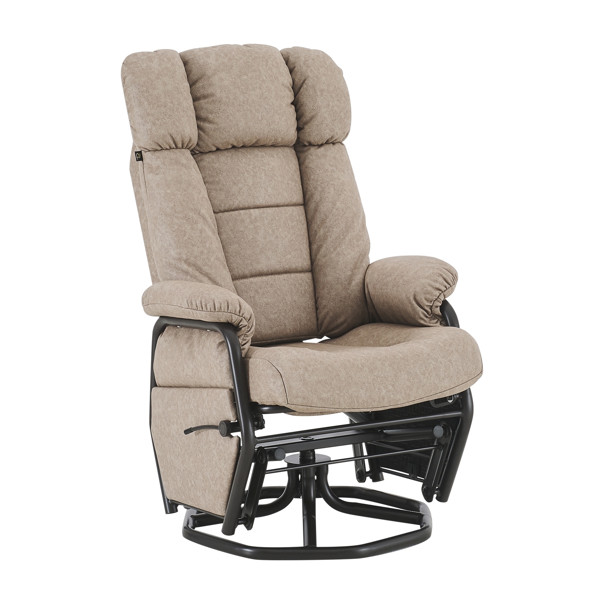 Fauteuil inclinable, berçant et pivotant en tissu Pel 134018-50 | Tanguay