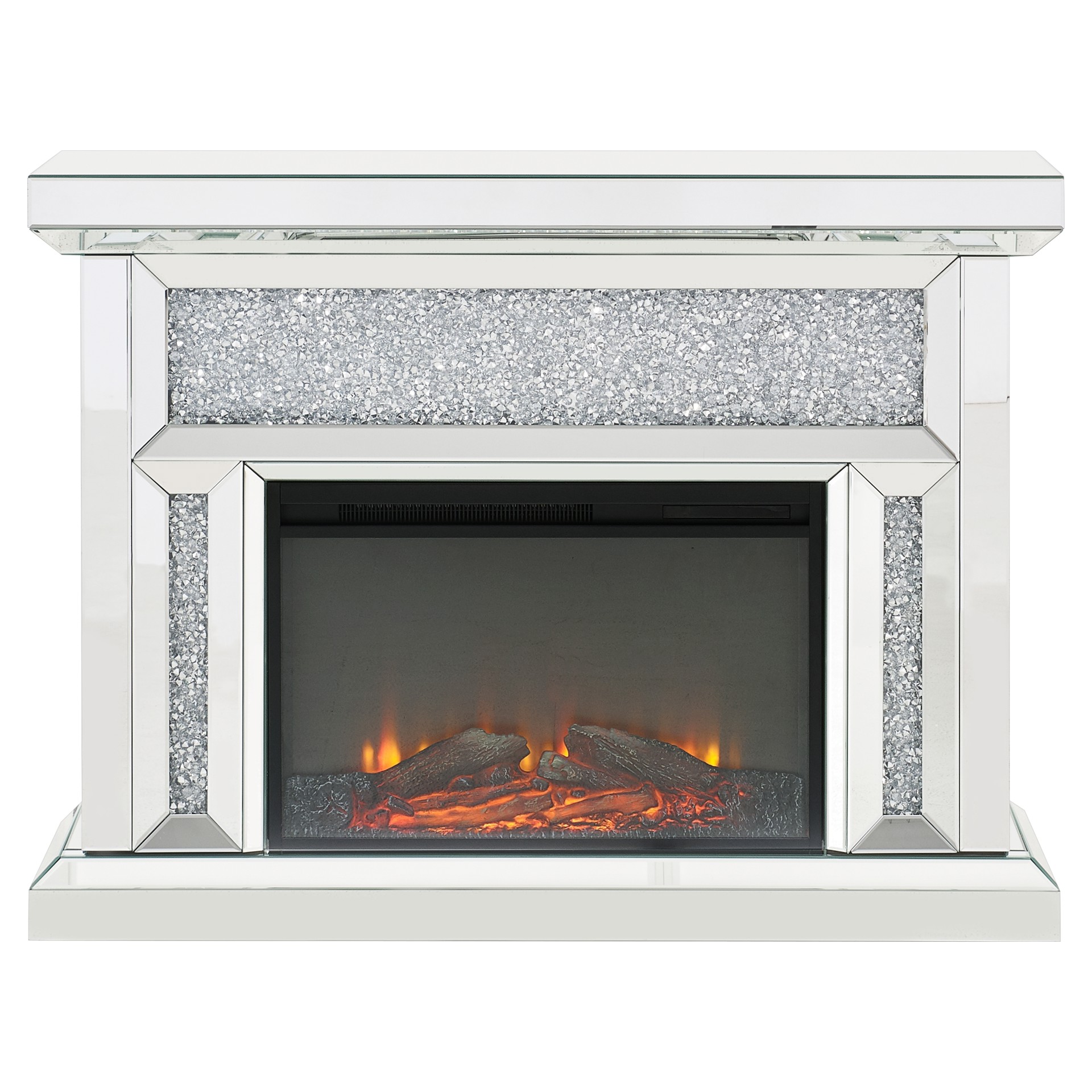 Mirror Design Electric Fireplace Rustique RSTQ-8974 | Tanguay