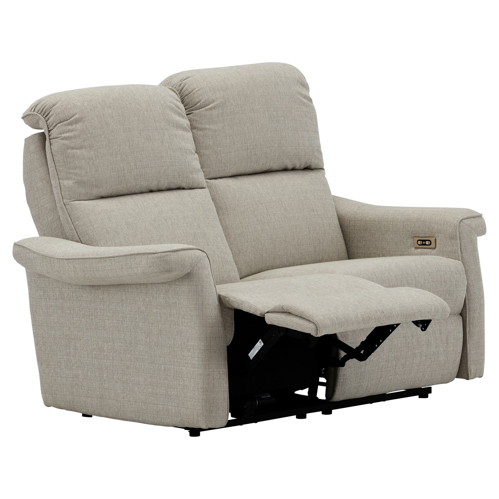 Causeuse inclinable motorisée en tissu - Nolan Elran 40025-MEC OPH ...