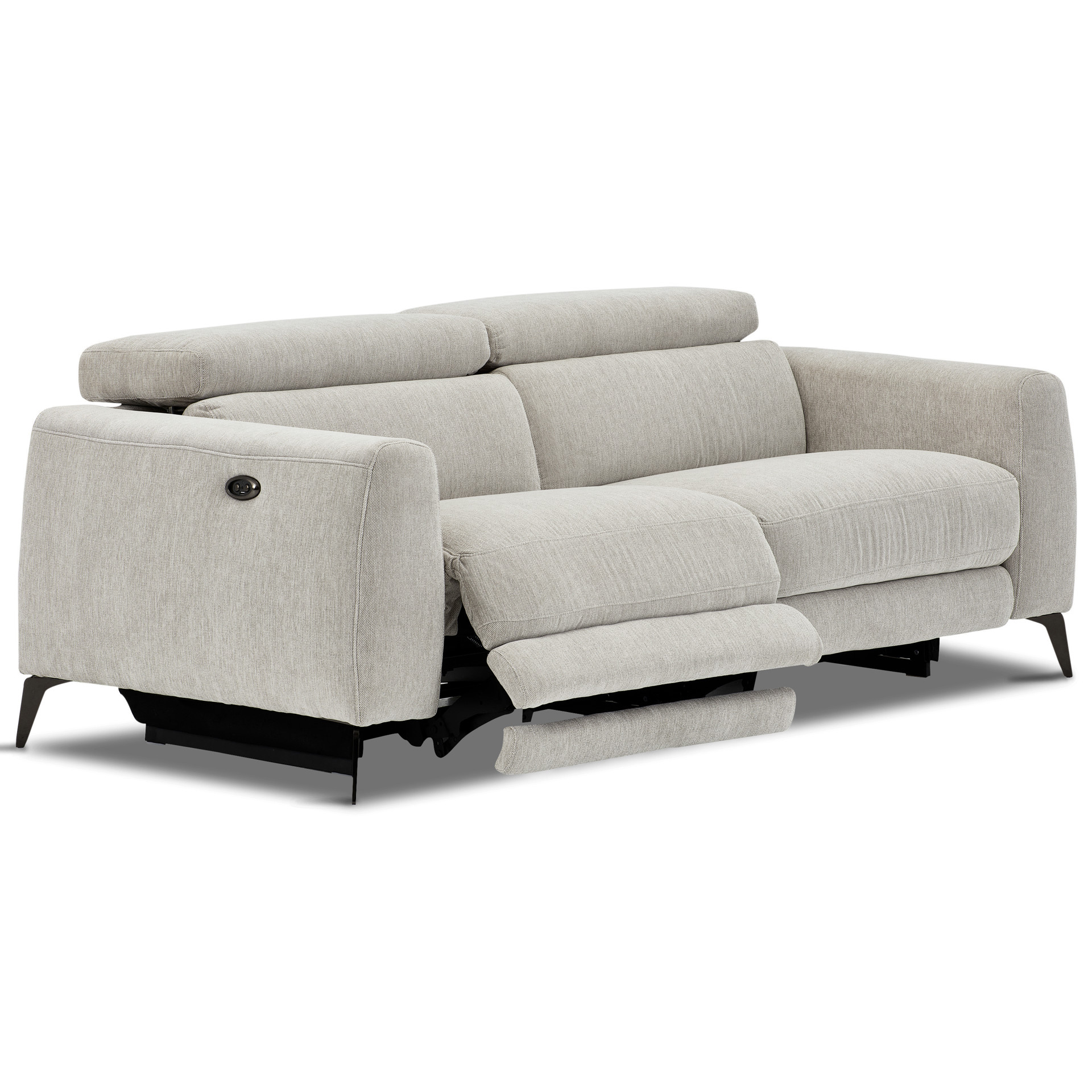 Power Recline Condo Sofa with Adjustable Headrests HTL RS-12374-2.5S2UA ...