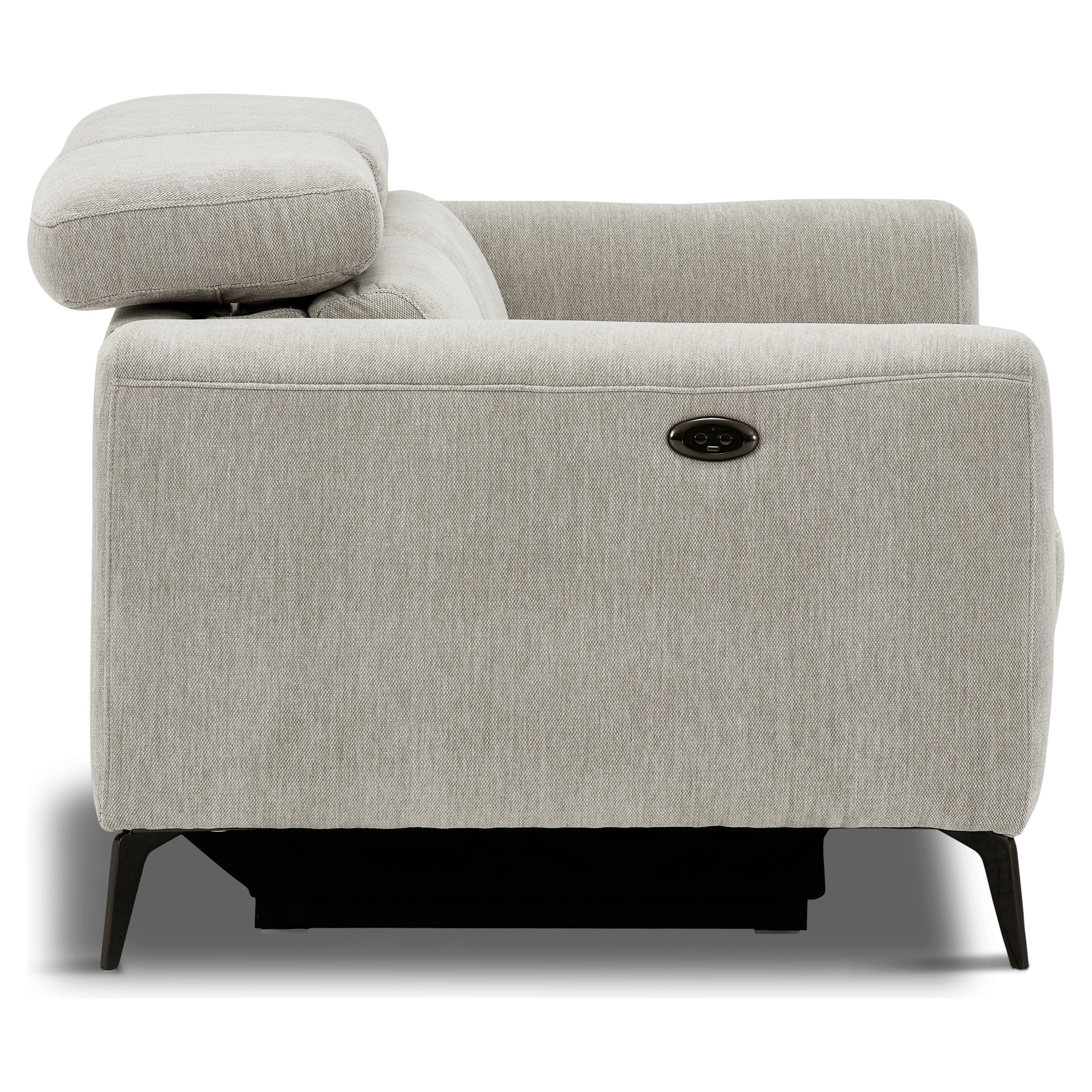 Causeuse inclinable motorisée avec appuis-tête ajustables HTL RS-12374 ...