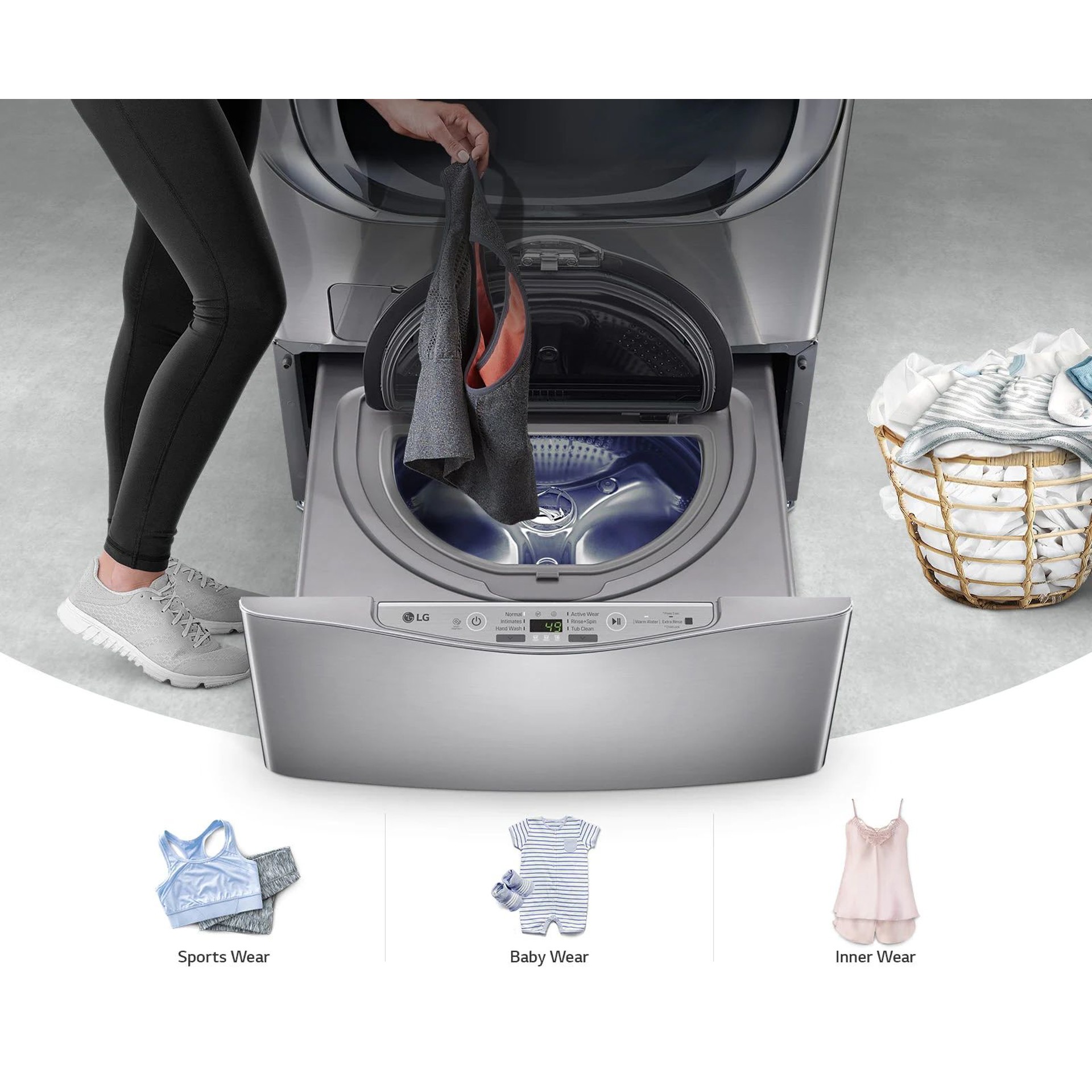 Laveuse tiroir 1.0 pi3 LG WD300CB | Tanguay