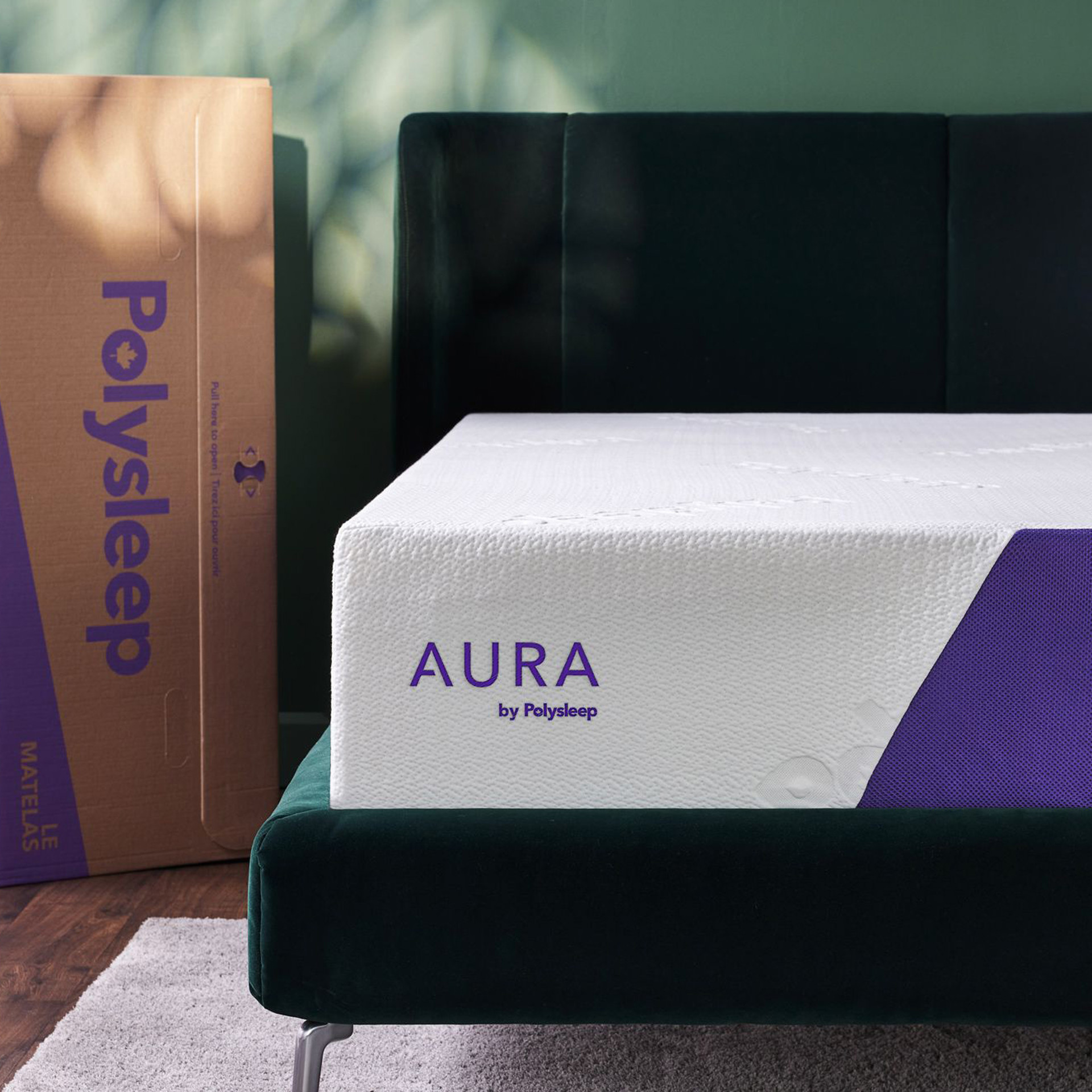 Matelas en mousse hybride Grand lit Polysleep | Tanguay