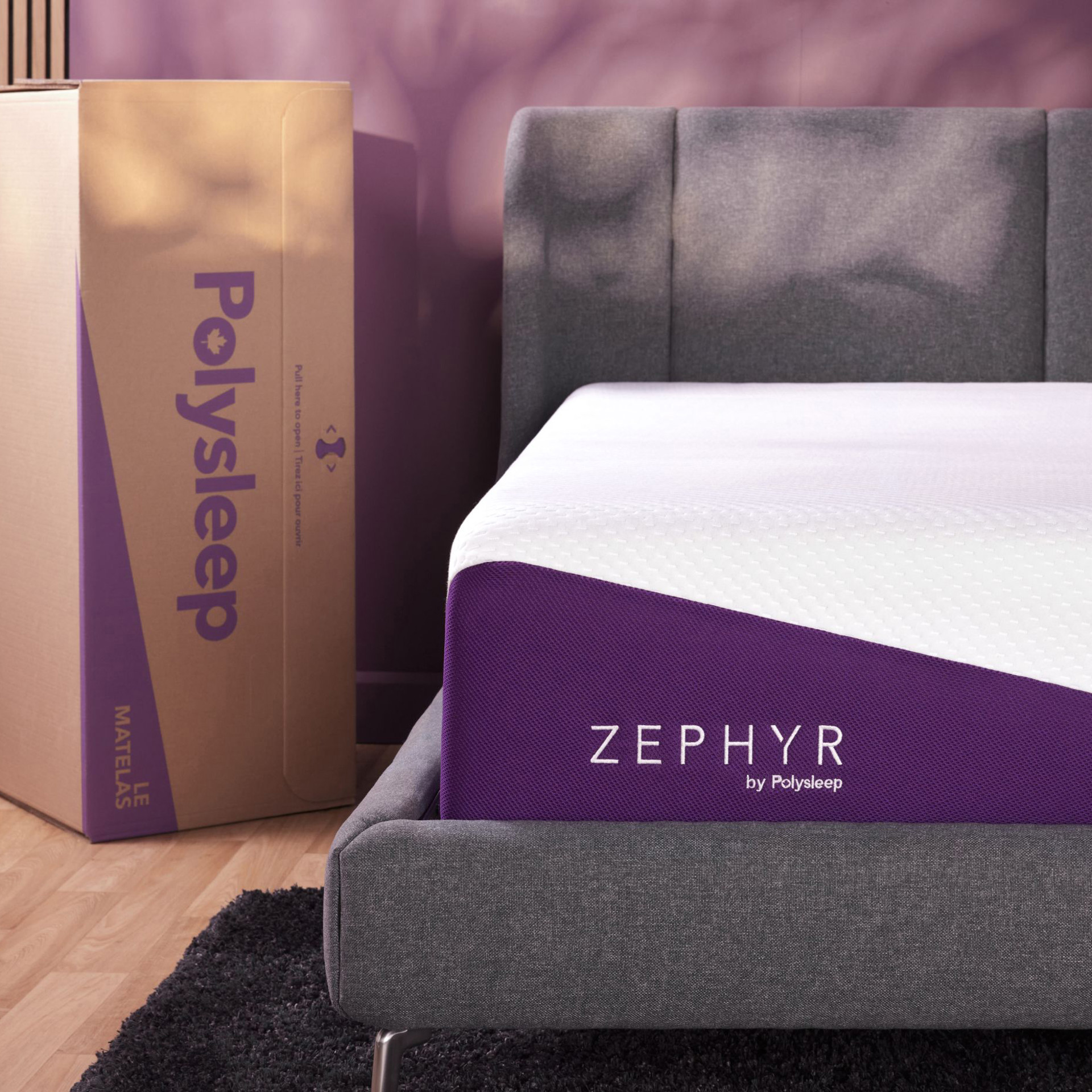 Matelas en mousse hybride Lit double Polysleep | Tanguay