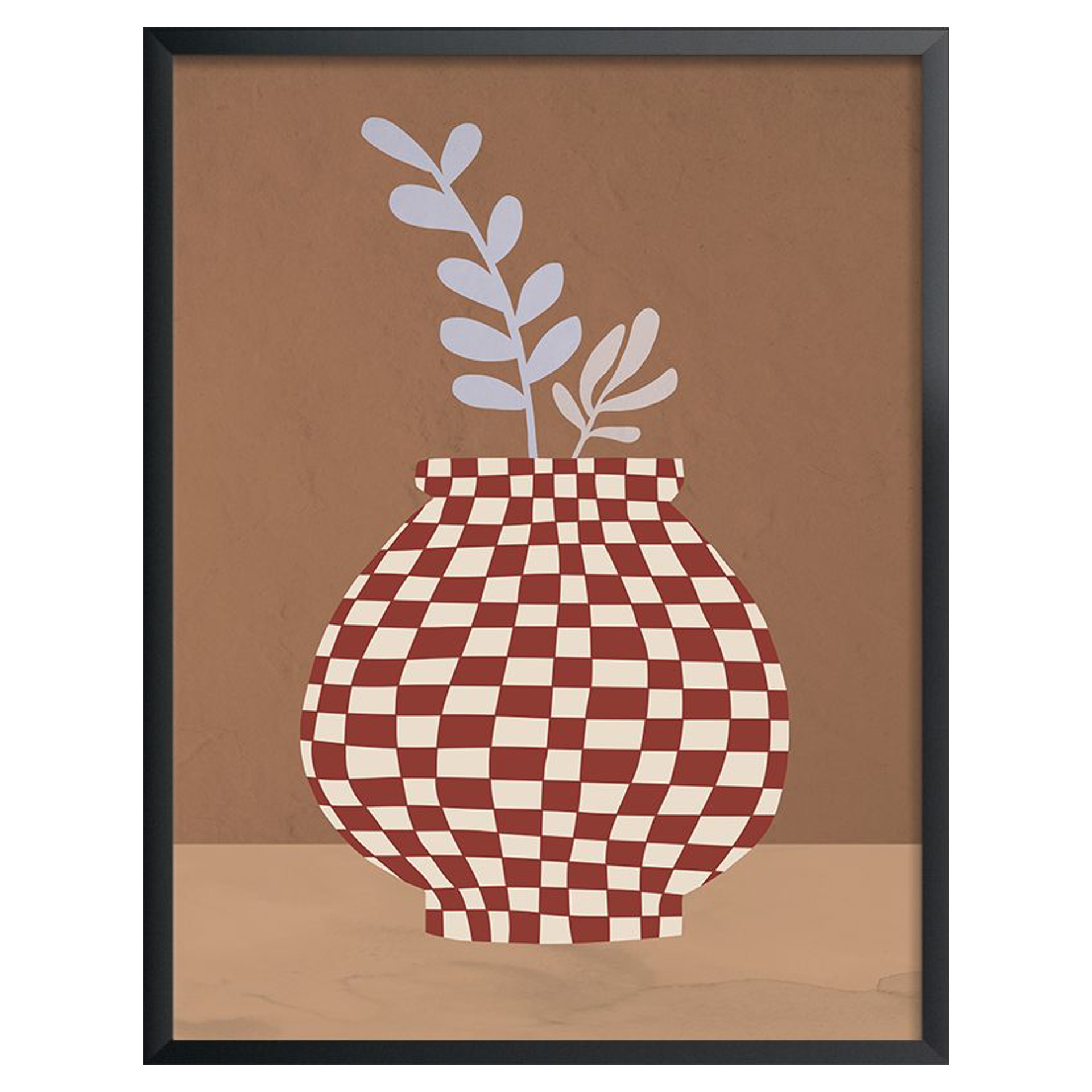 Toile Vase à carreaux - 26 x 32 po Northwood | Tanguay