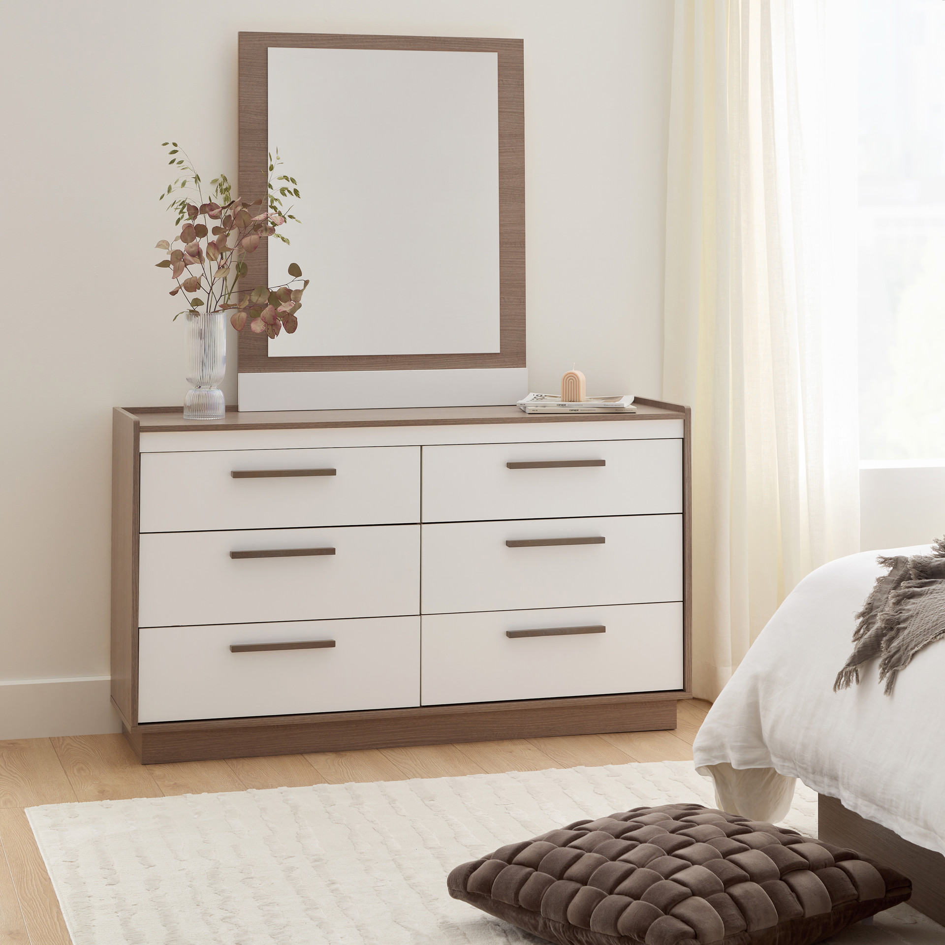 Commode double 6 tiroirs Dynamic 739-862 | Tanguay L'Entrepôt