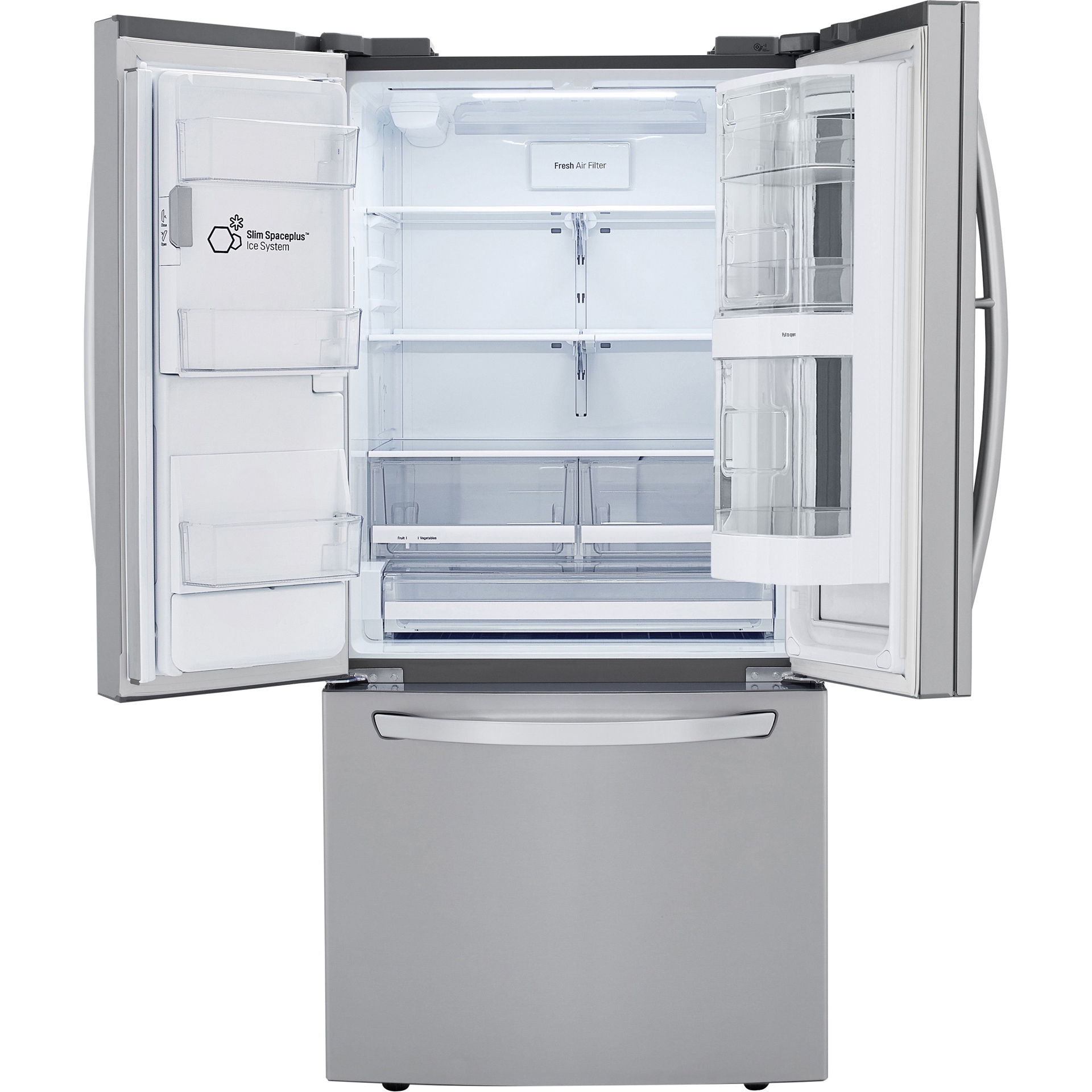 Réfrigérateur à double porte 25 pi3 LG LRFVS2503S | Tanguay