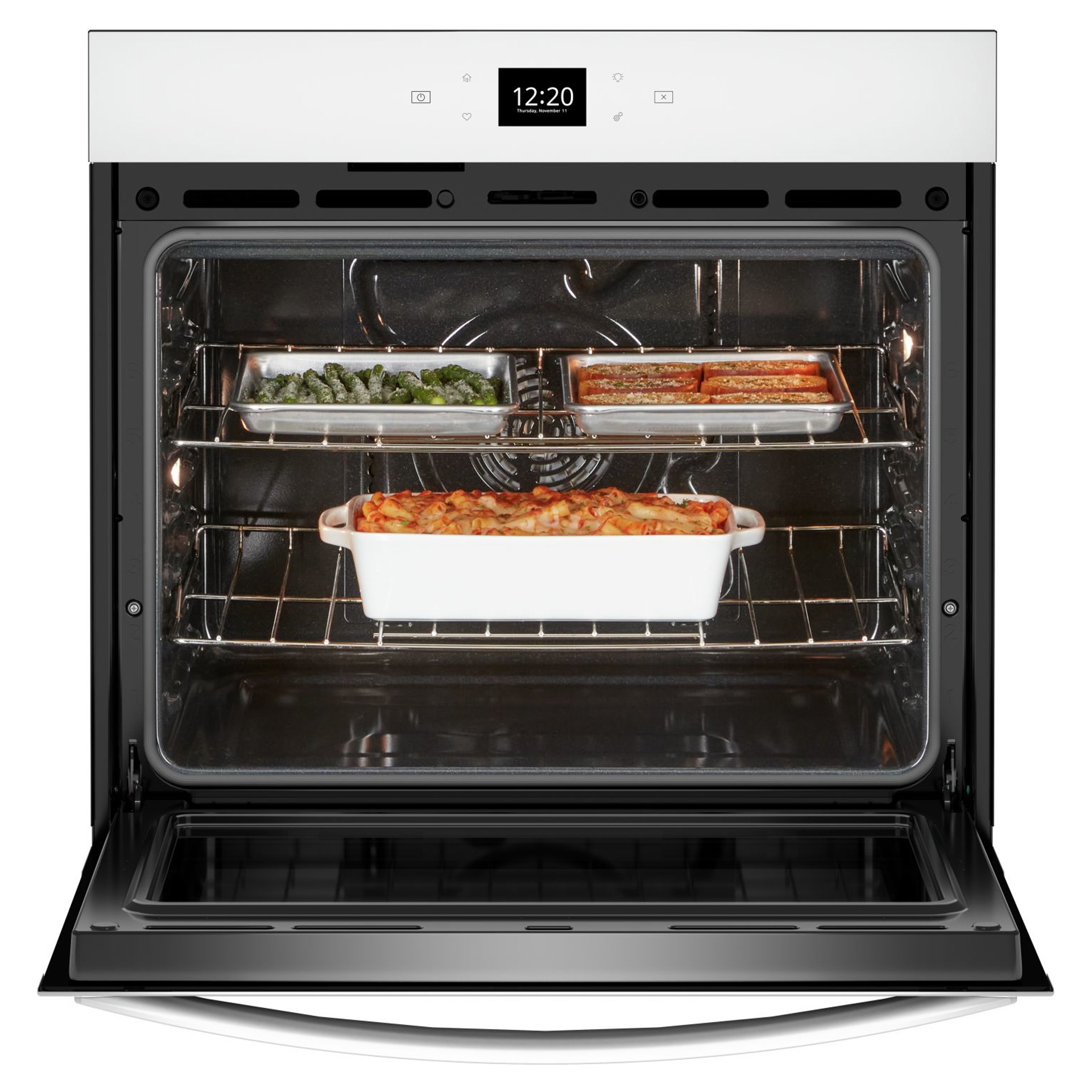 Four encastré à convection autonettoyant et Air Fry 27 po Whirlpool WOES5027LW | Tanguay