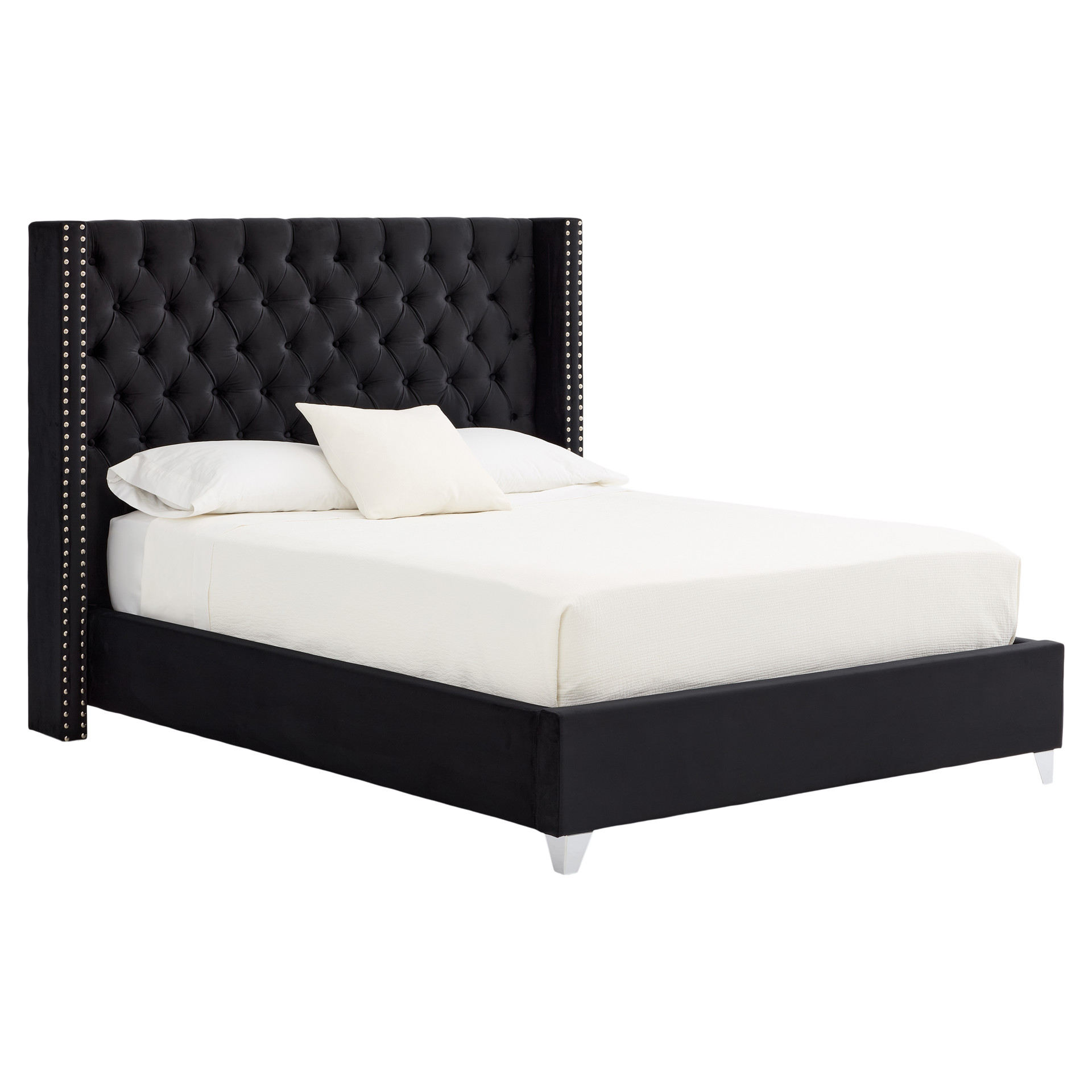 Lit complet Très grand 2 places Titus T-2380BK-K | Tanguay