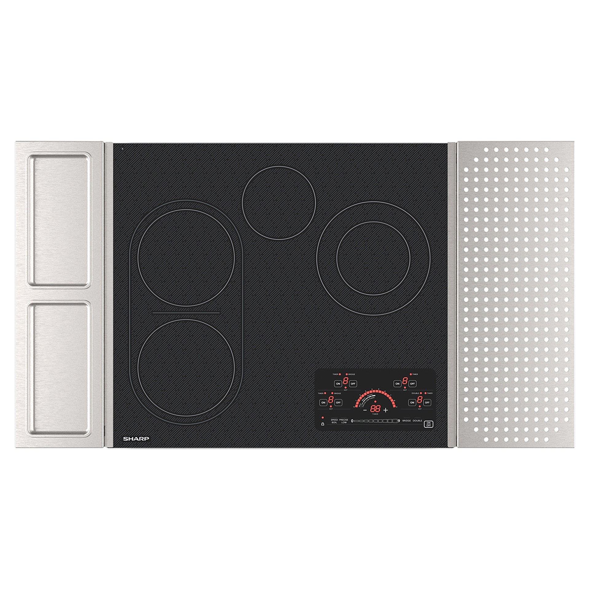 24” Radiant Cooktop Sharp SCR2442FB | Tanguay