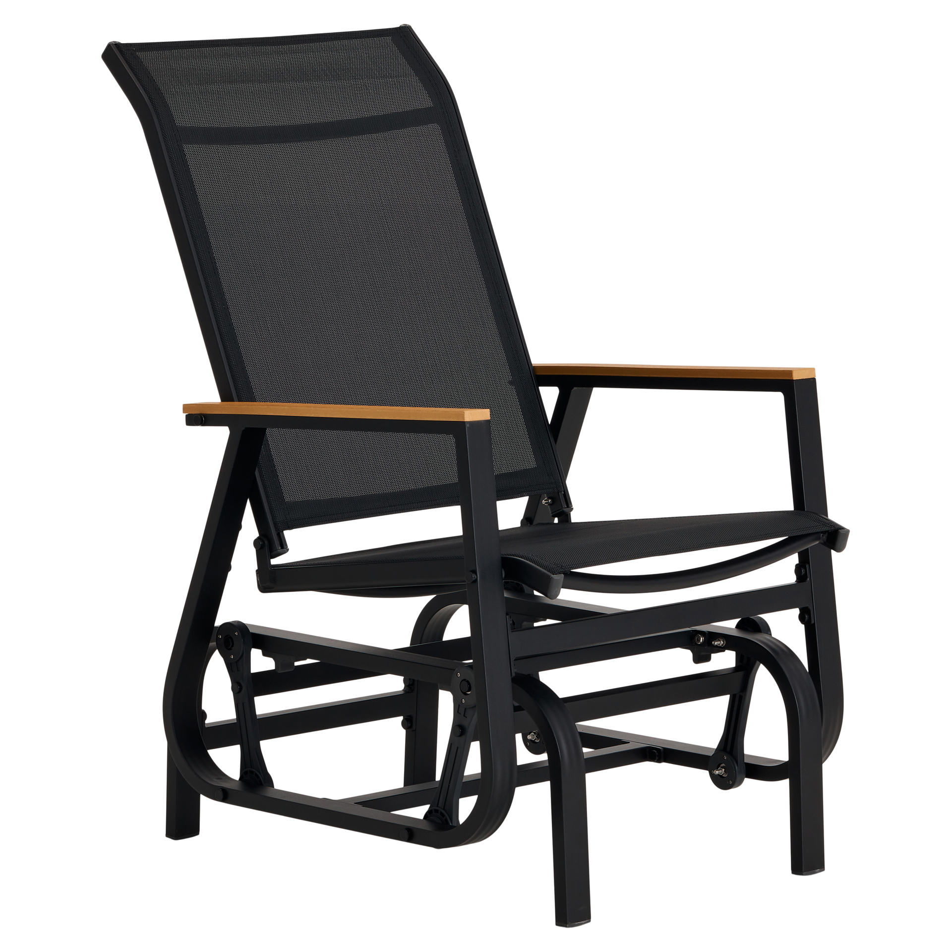 Chaise oscillante d'extérieur collection Vince (1 place) Corriveau ...