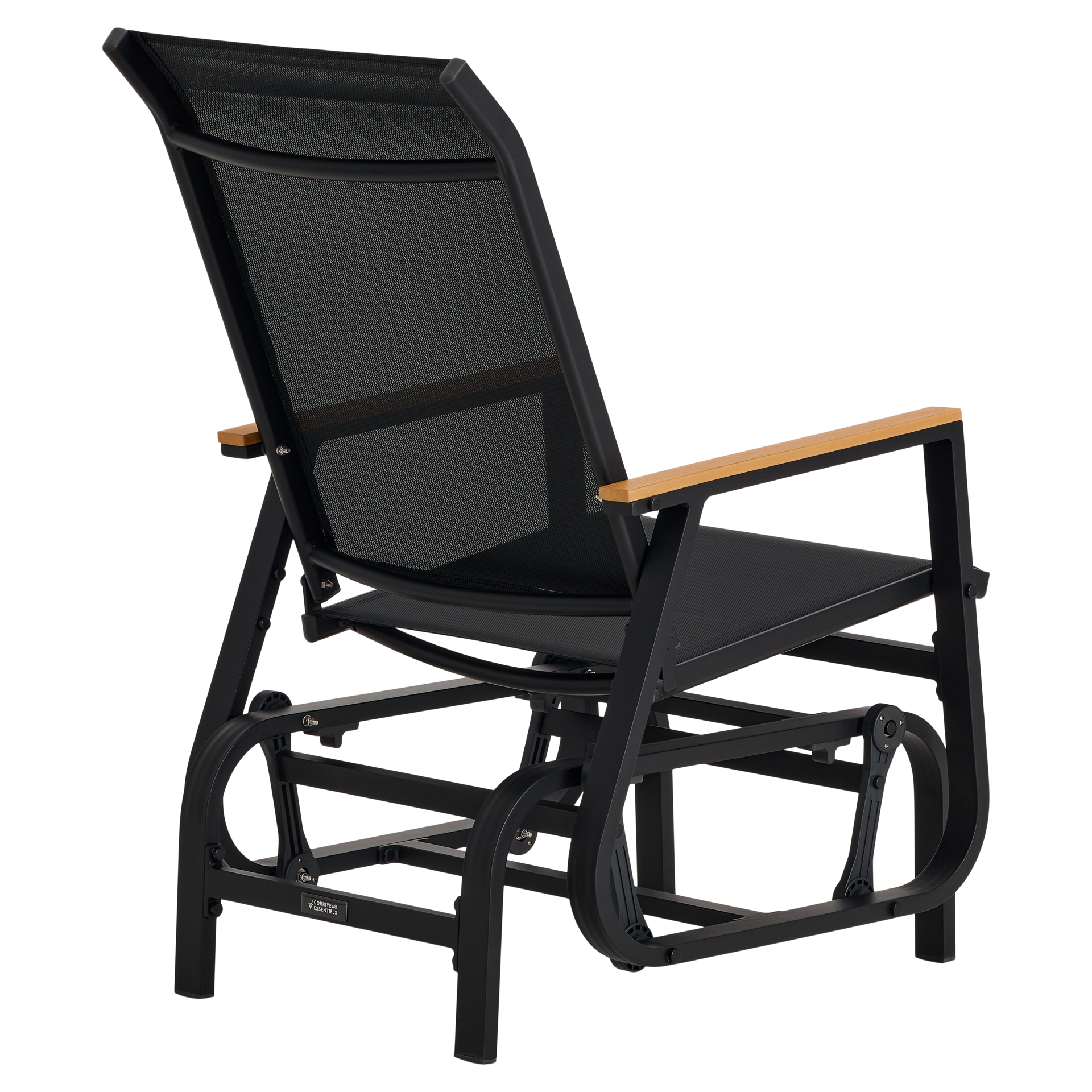 Chaise oscillante d'extérieur collection Vince (1 place) Corriveau ...