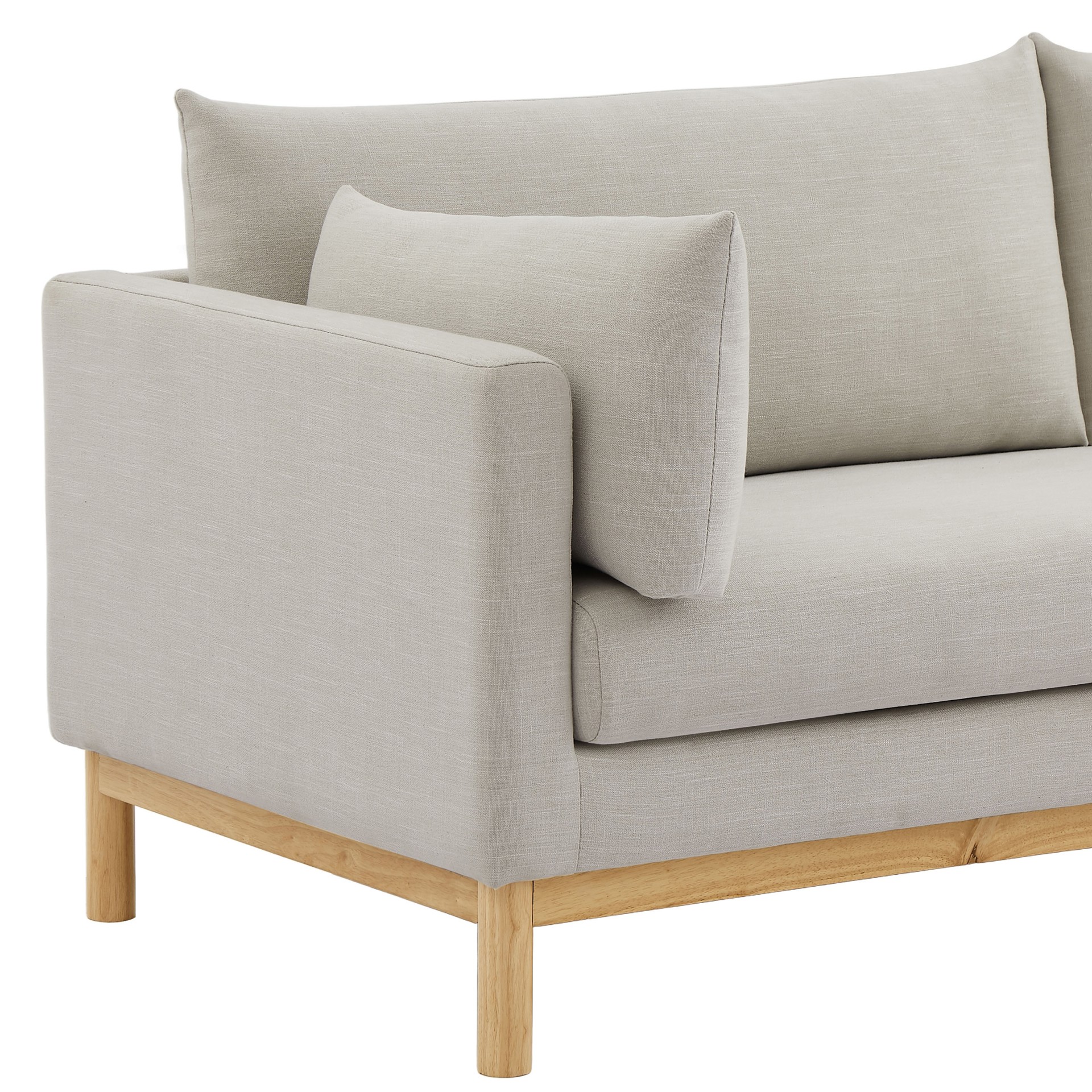 Textured Fabric Sofa Meridian Furniture 157BEIGE-S | Tanguay