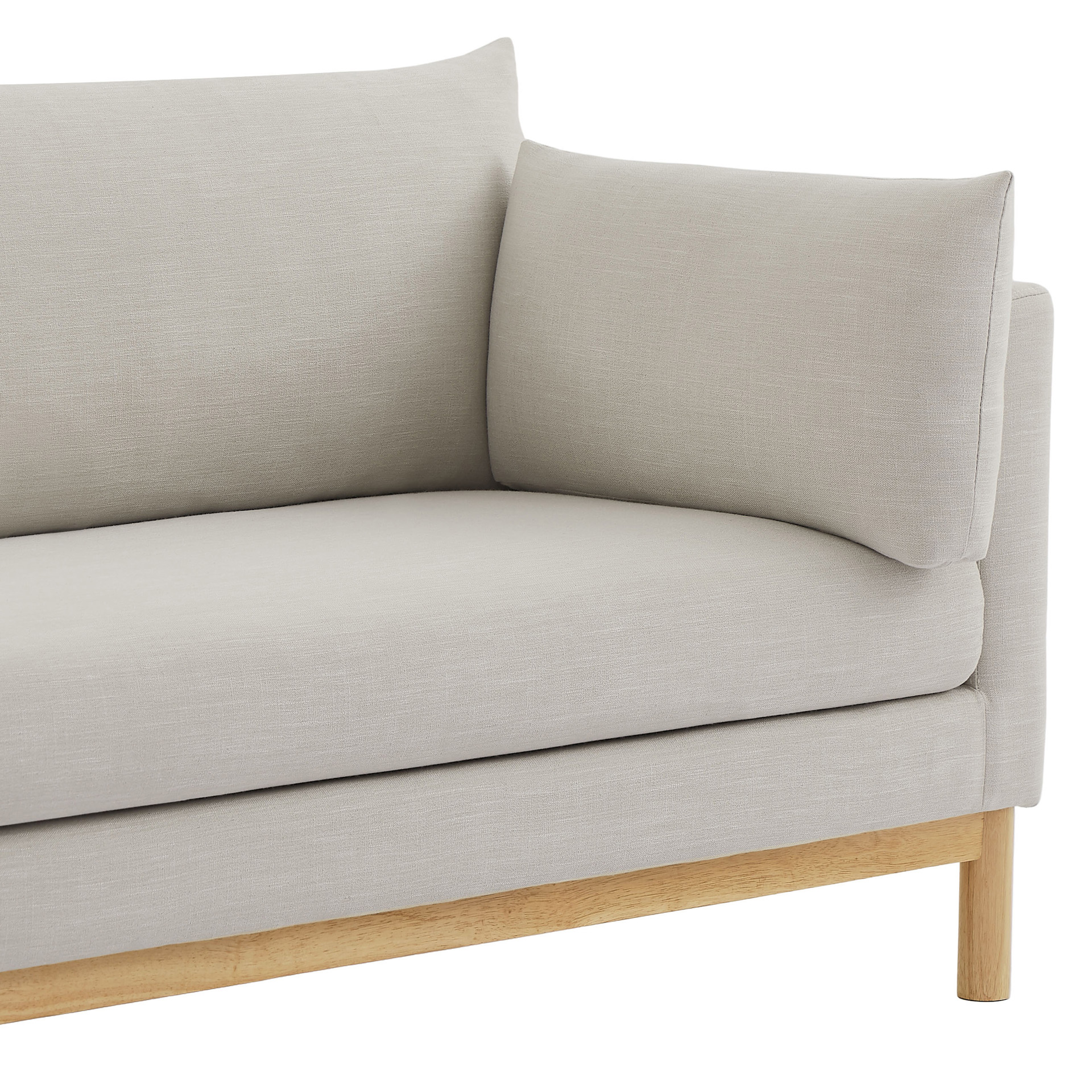 Textured Fabric Sofa Meridian Furniture 157BEIGE-S | Tanguay