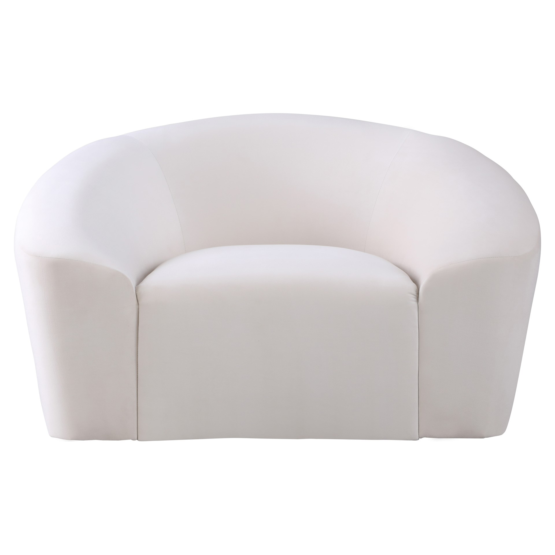 Fauteuil en tissu Meridian Furniture 610CREAM-C | Tanguay