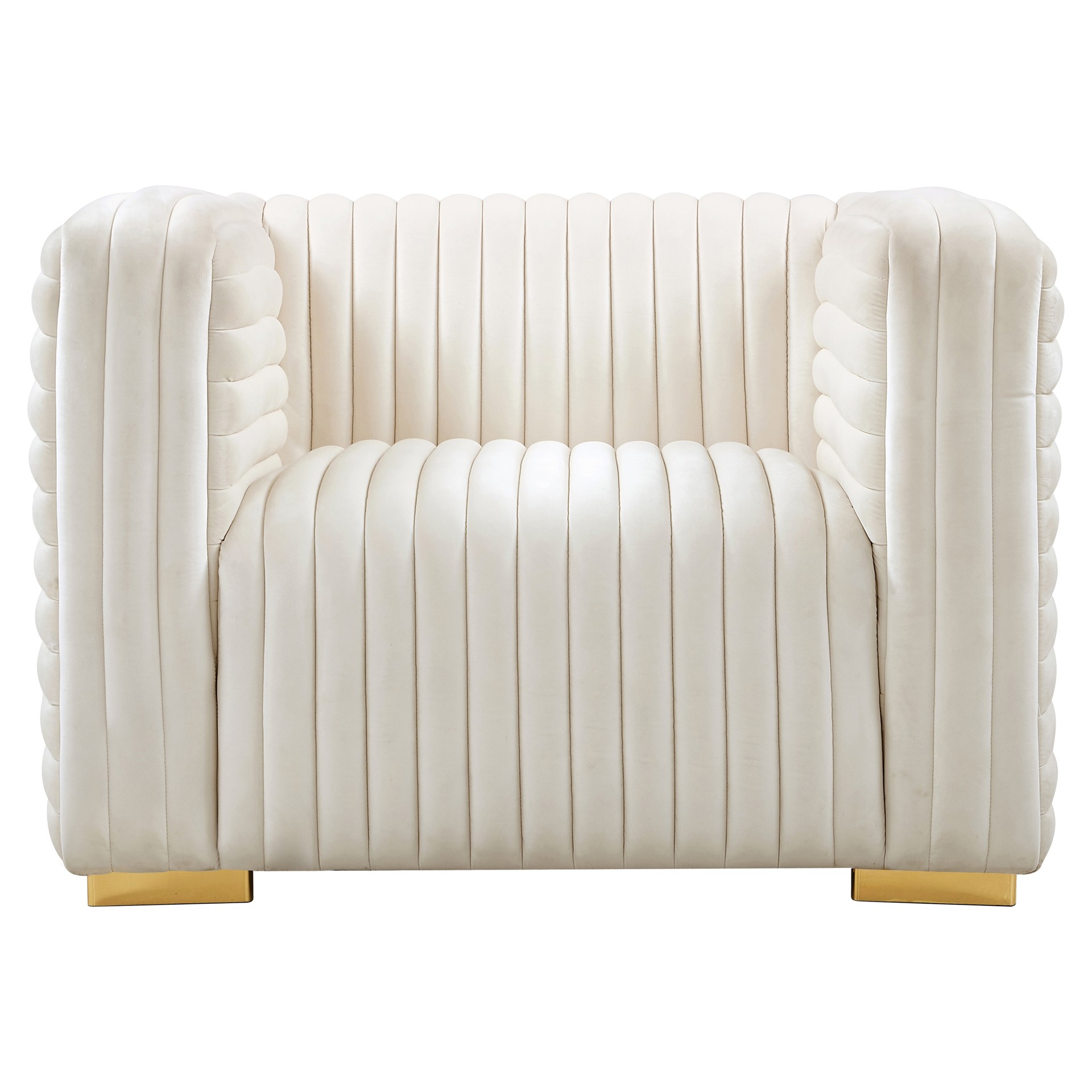 Fauteuil en tissu Meridian Furniture 640CREAM-C | Tanguay