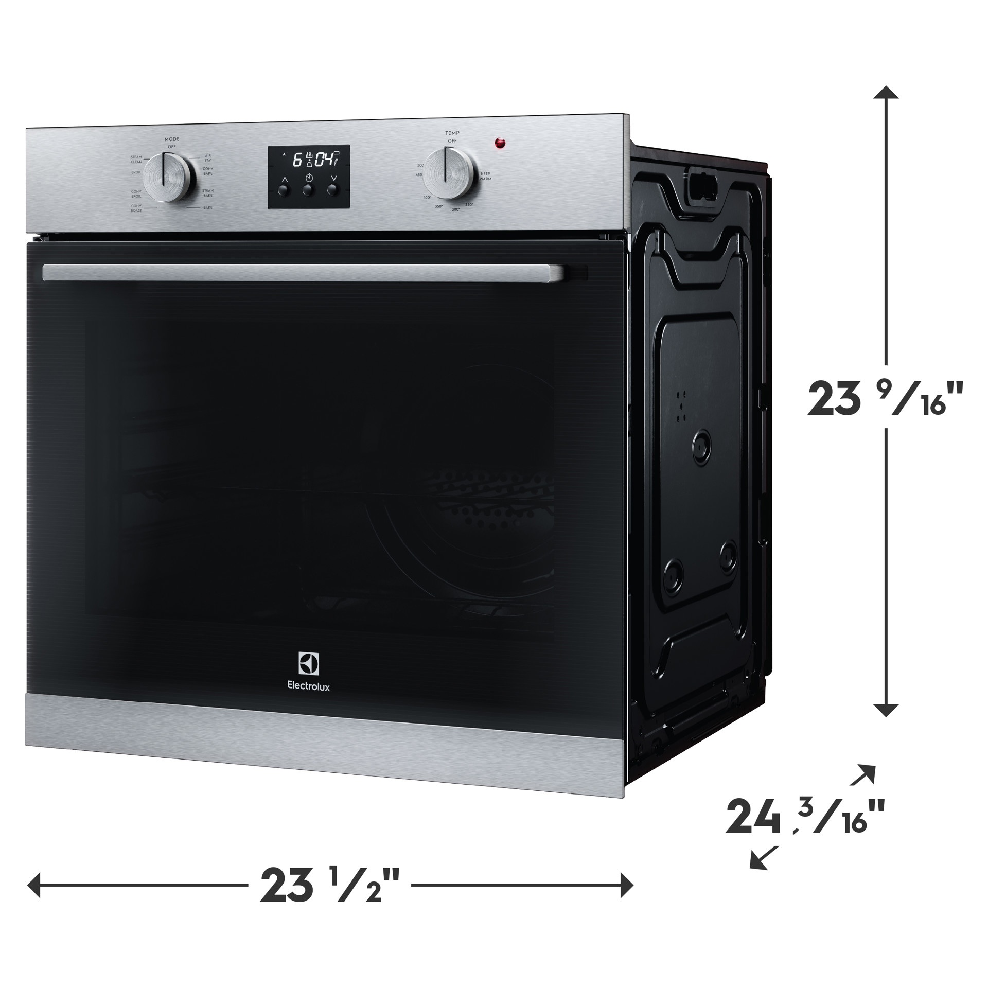 Four encastré à convection avec Air Fry 24 po Electrolux ECWS243CAS ...