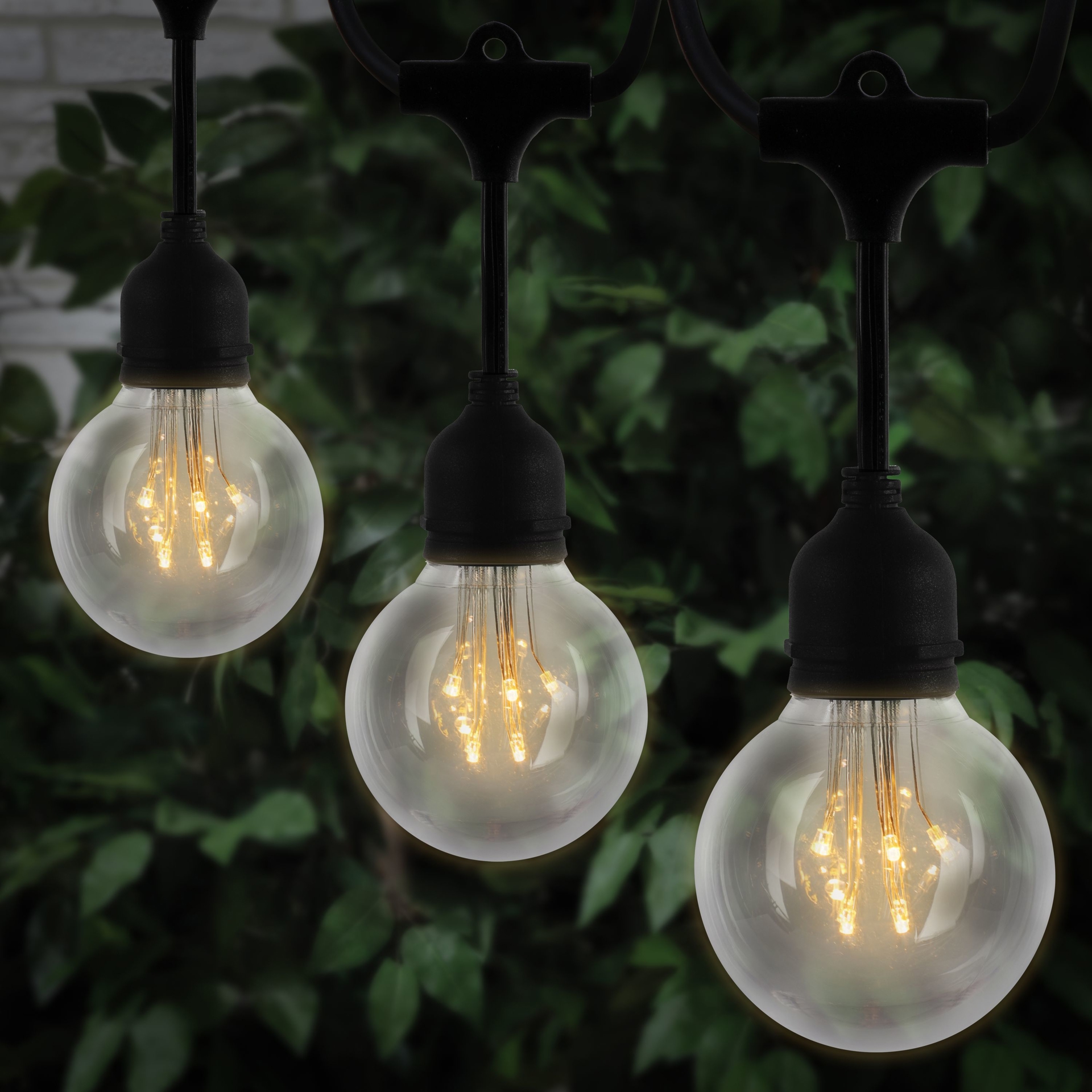 10 Jumbo Warm White Globe String Lights Danson Decor J57311 | Tanguay