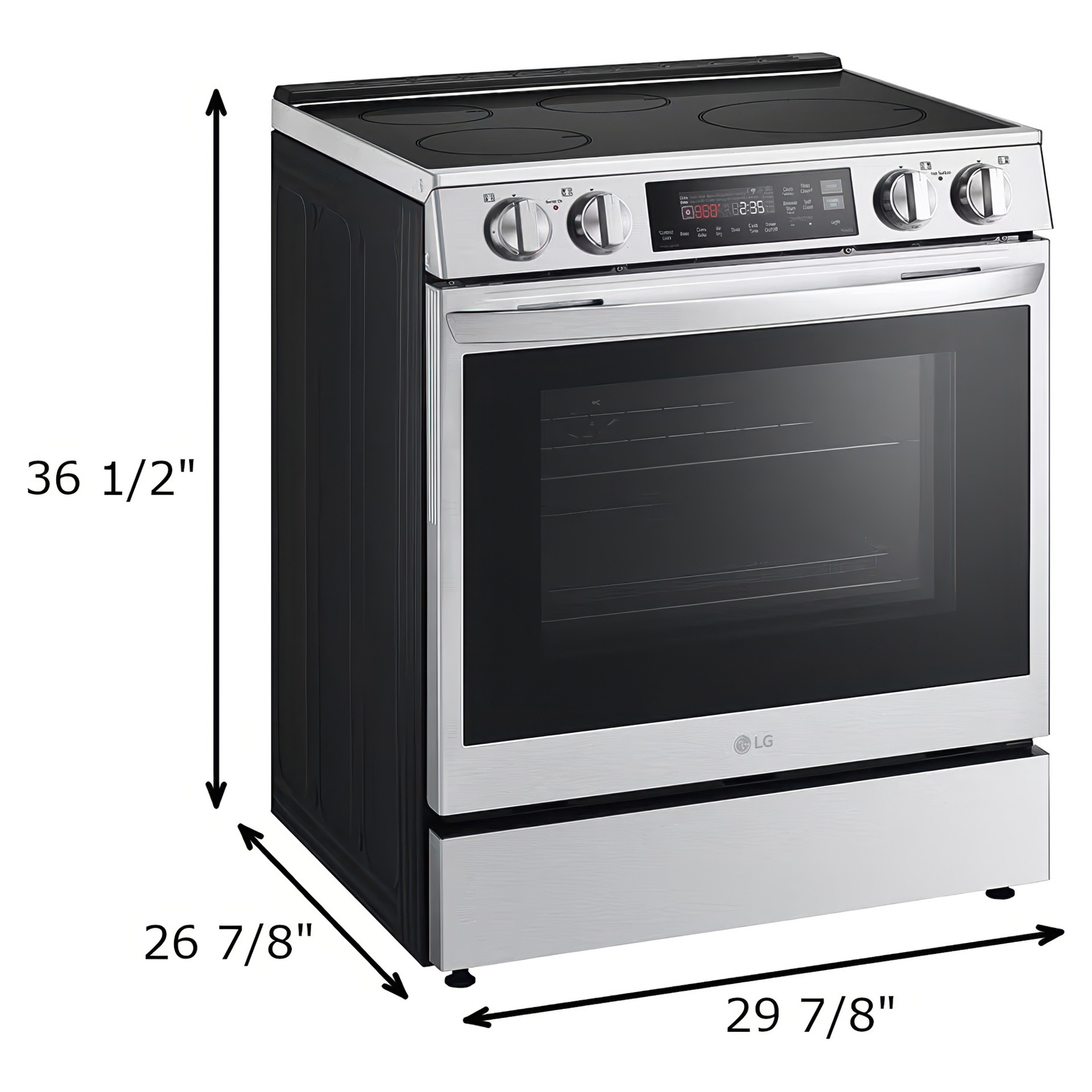 Cuisinière à induction encastrable 30 po LG LSIL6334F | Tanguay