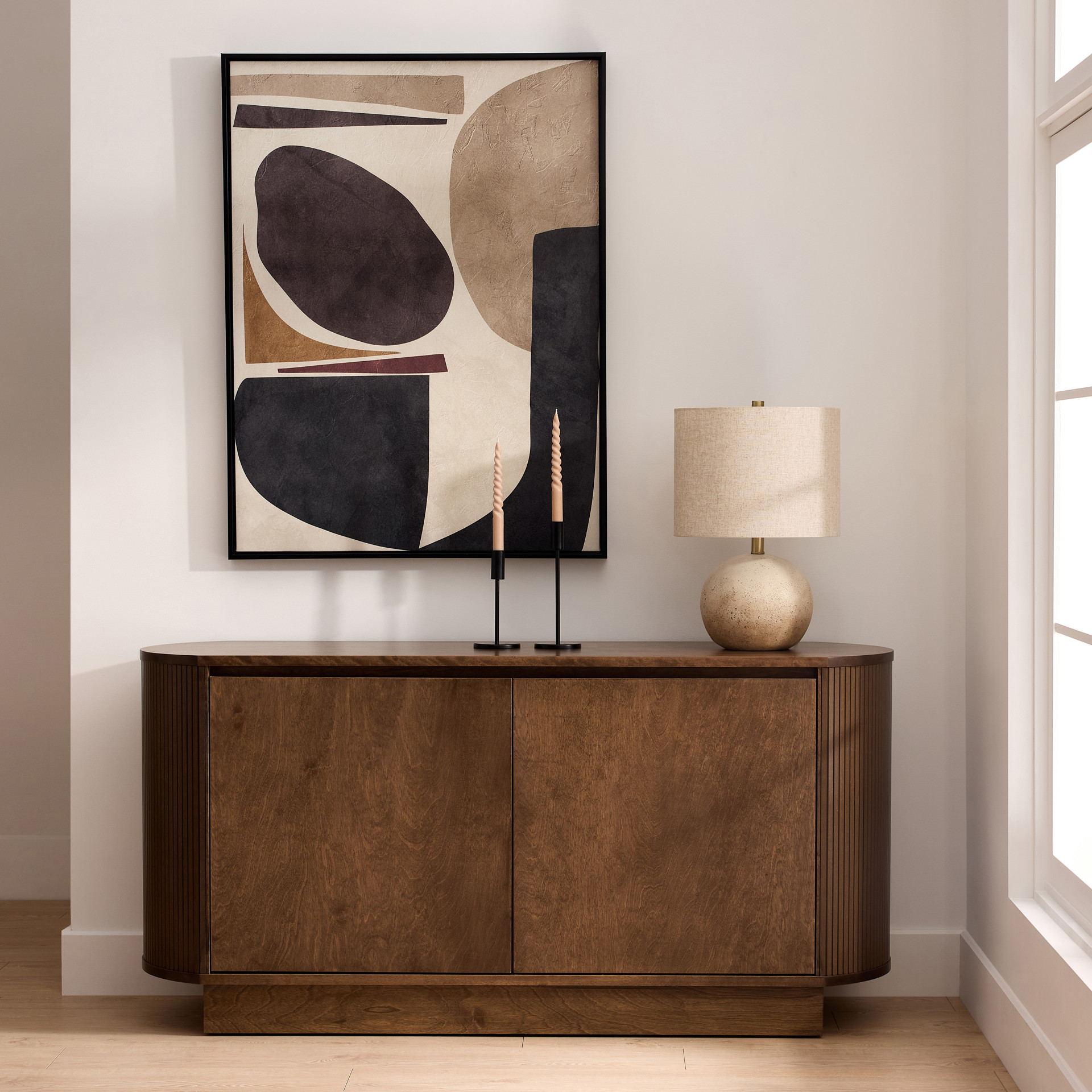 Buffet en merisier massif Viebois B-550 | Tanguay