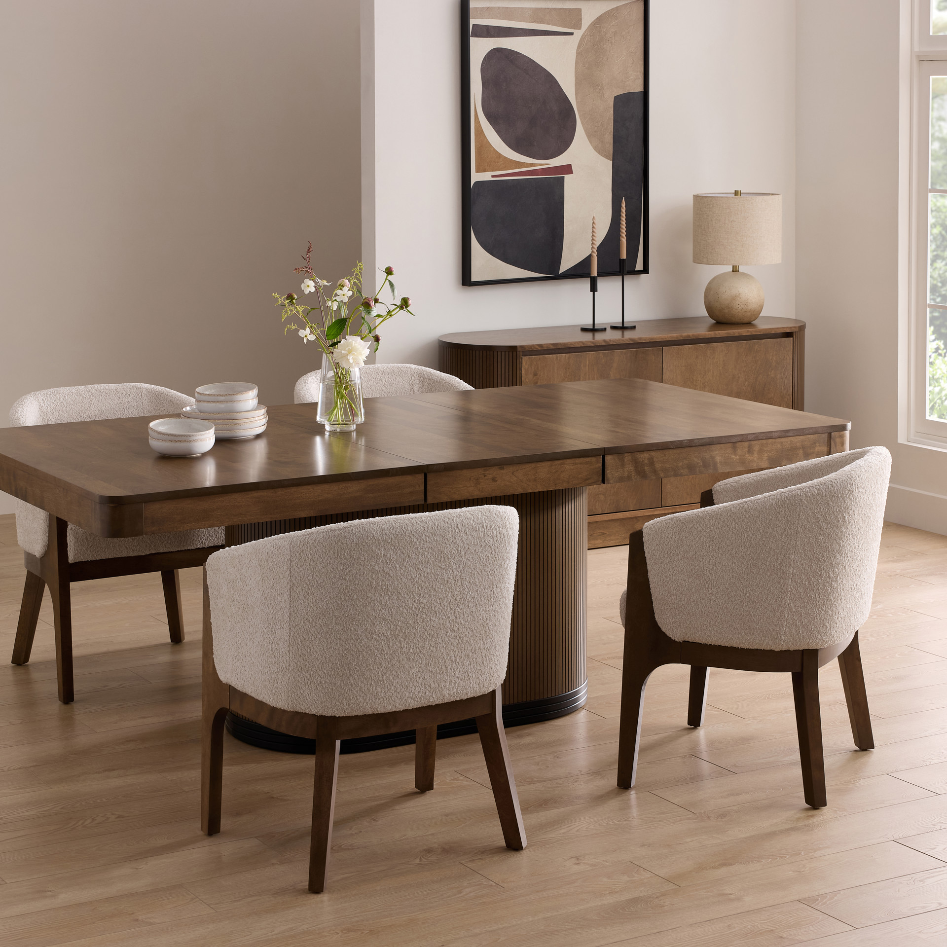 Buffet en merisier massif Viebois B-550 | Tanguay