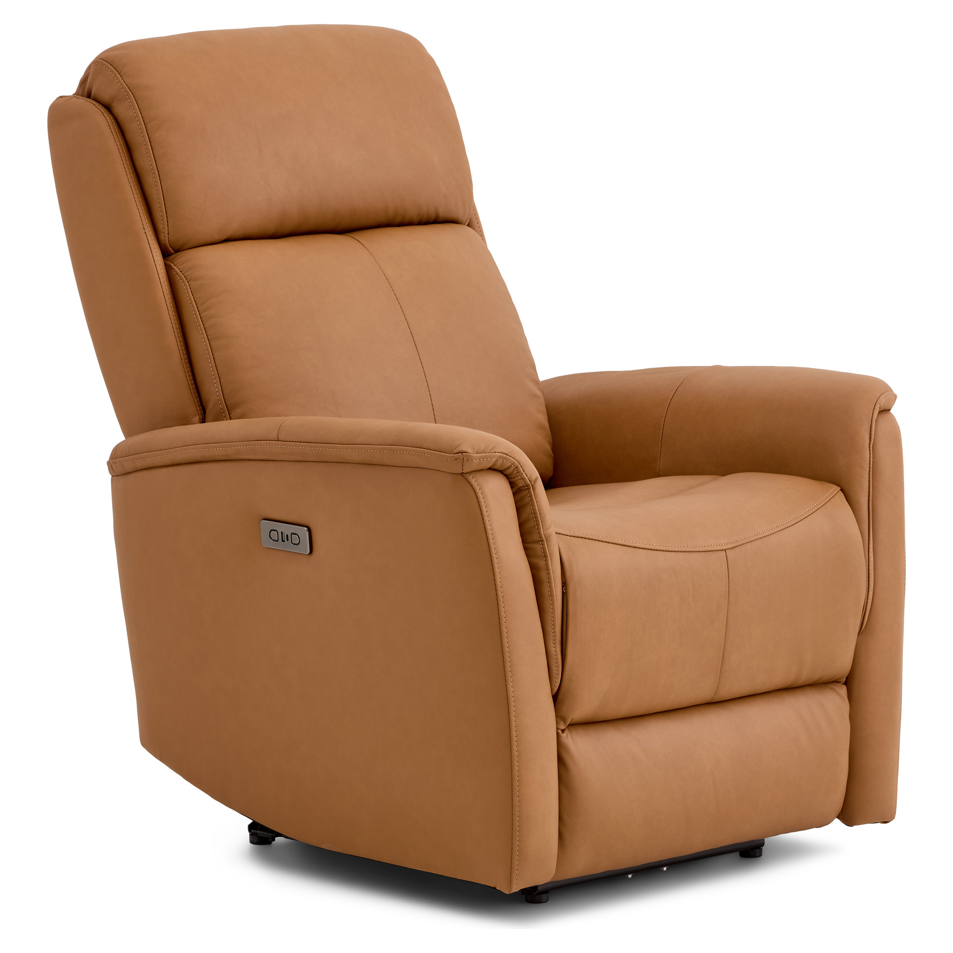 Fauteuil inclinable motorisé en cuir AN WAH GLOBAL 70698-L1-1E ...