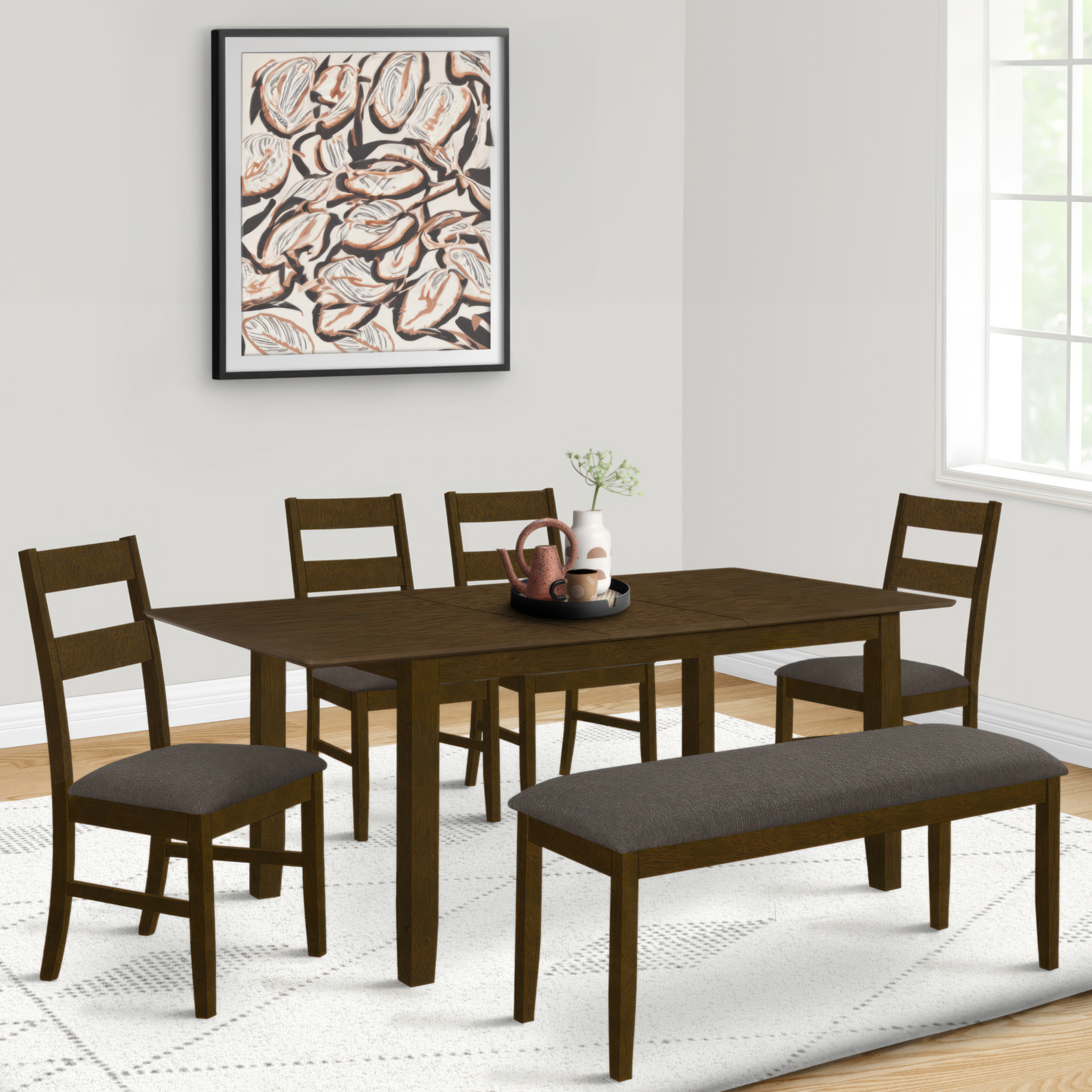 1395 Collection Dining Table Monarch Specialties I 1395 | Tanguay