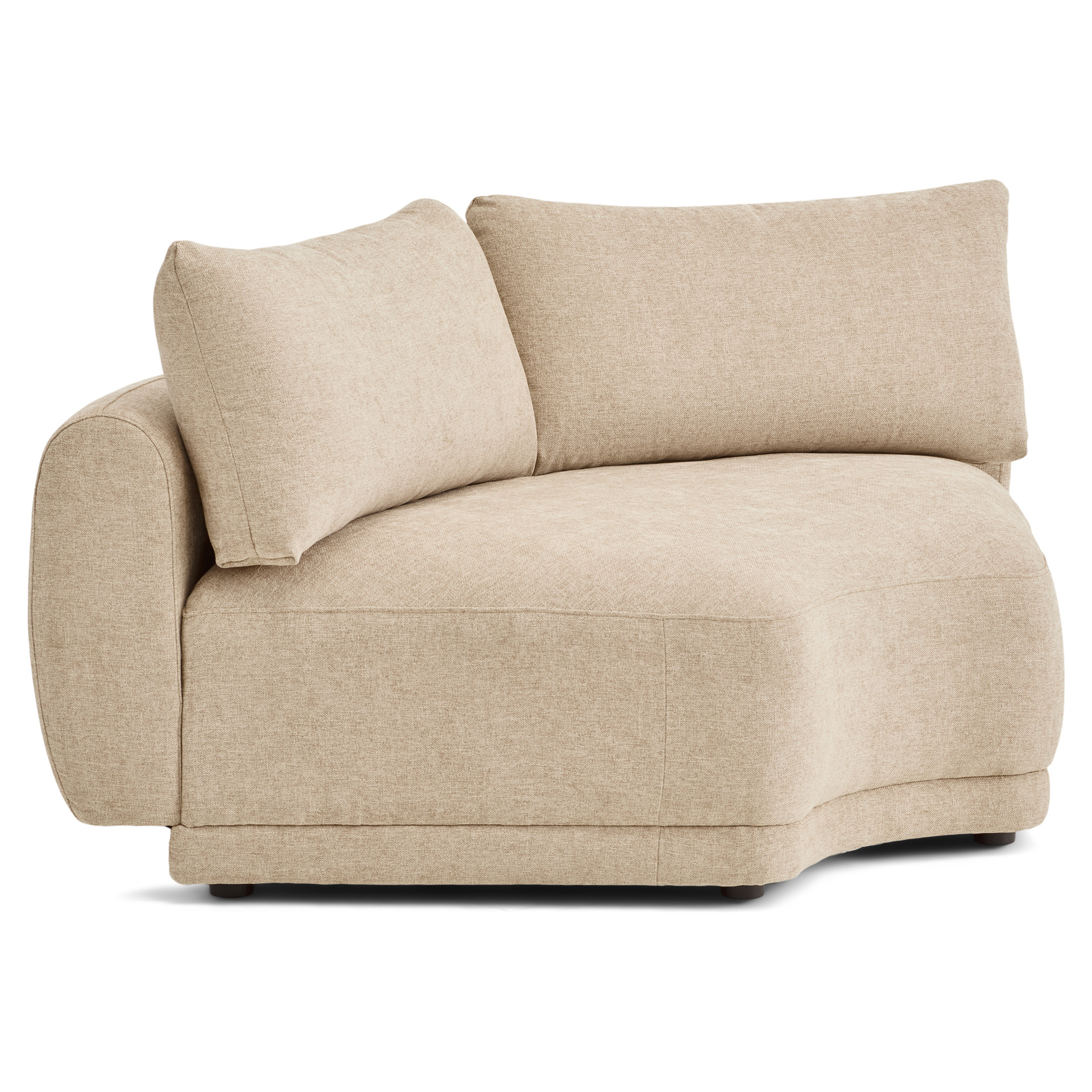 Fauteuil en coin modulaire série 8238 Kuka home KF.8238-CORNER | Tanguay