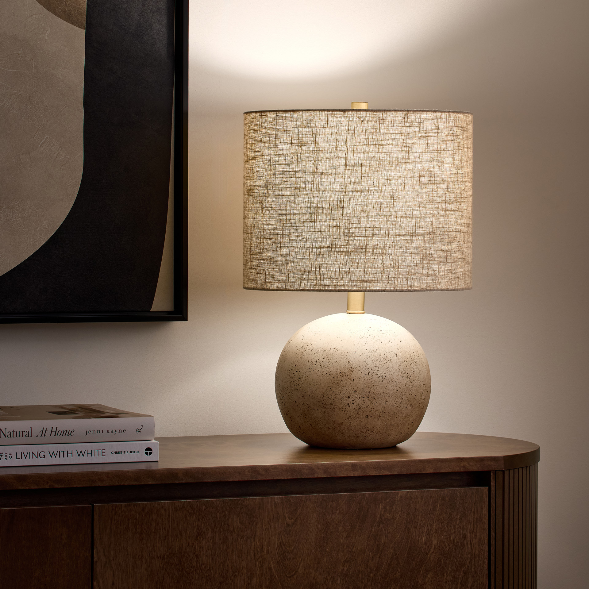 Lampe de table sphérique Monarch Specialties | Tanguay