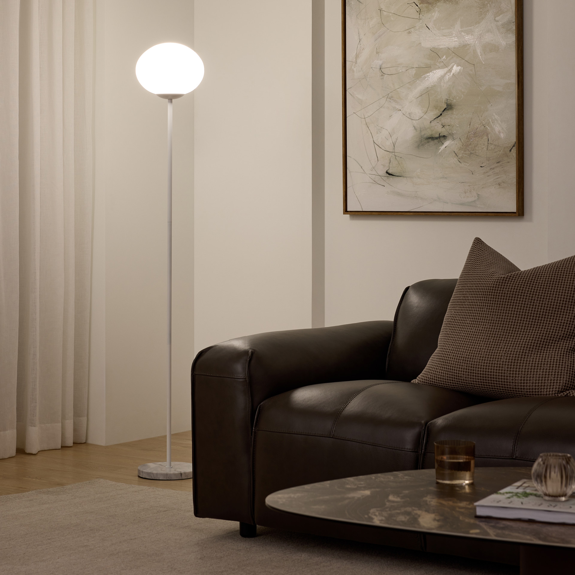Grove Opal Floor Lamp Eq3 | Tanguay