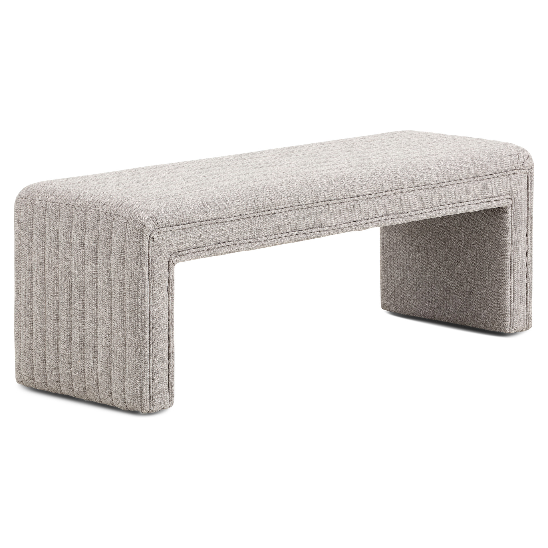 Fabric Bench 48" Xcella GY-BEN-8715-GUKEA 24 | Tanguay