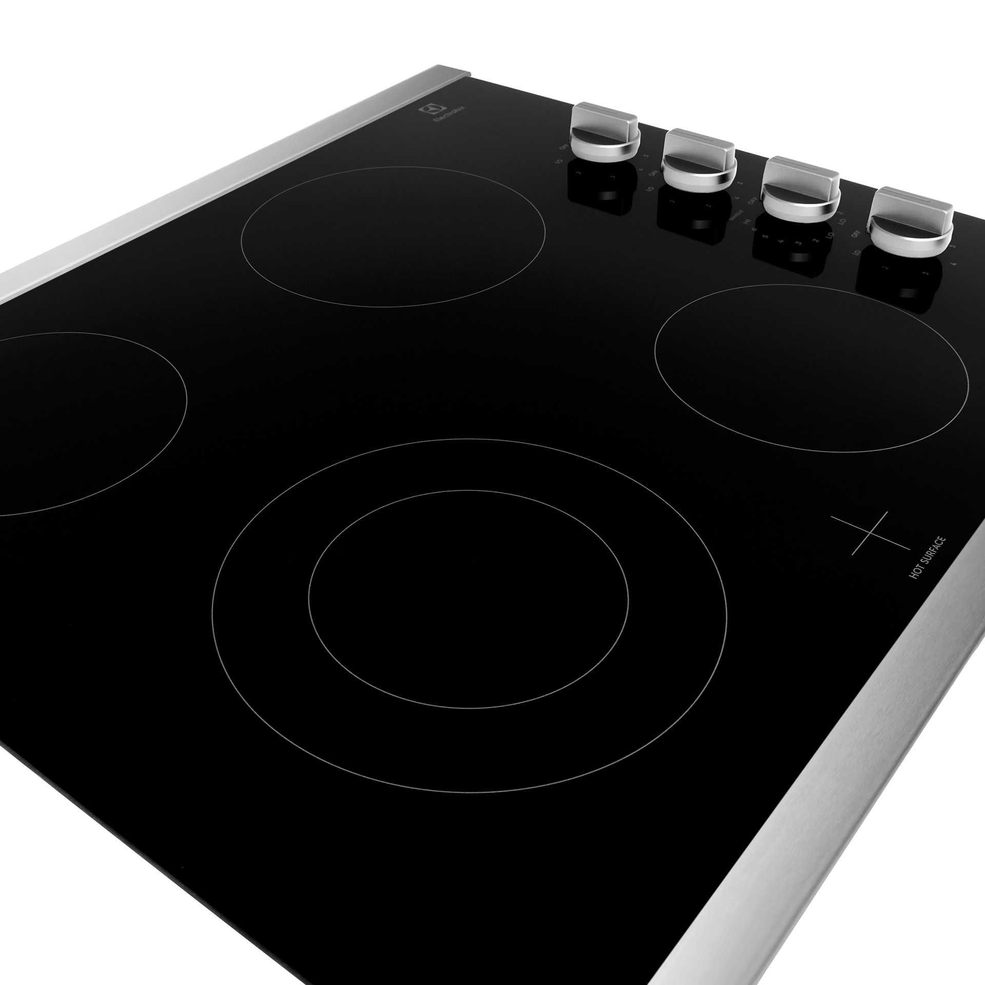 Electrolux 24" Electric Cooktop with 4 Elements. Electrolux ECCE242CAS ...
