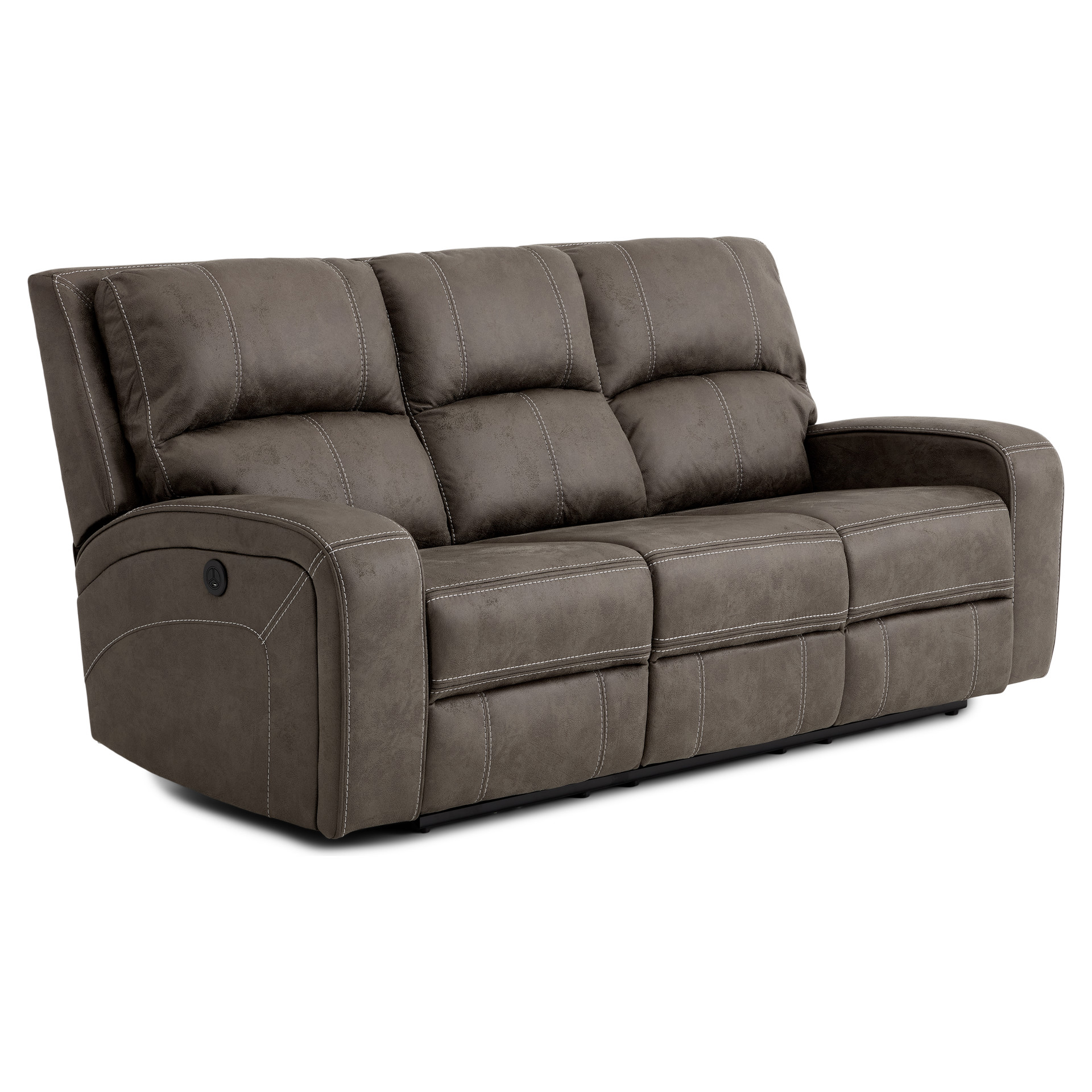 Sofa inclinable motorisé avec console porte-gobelets - Perth Kwality ...