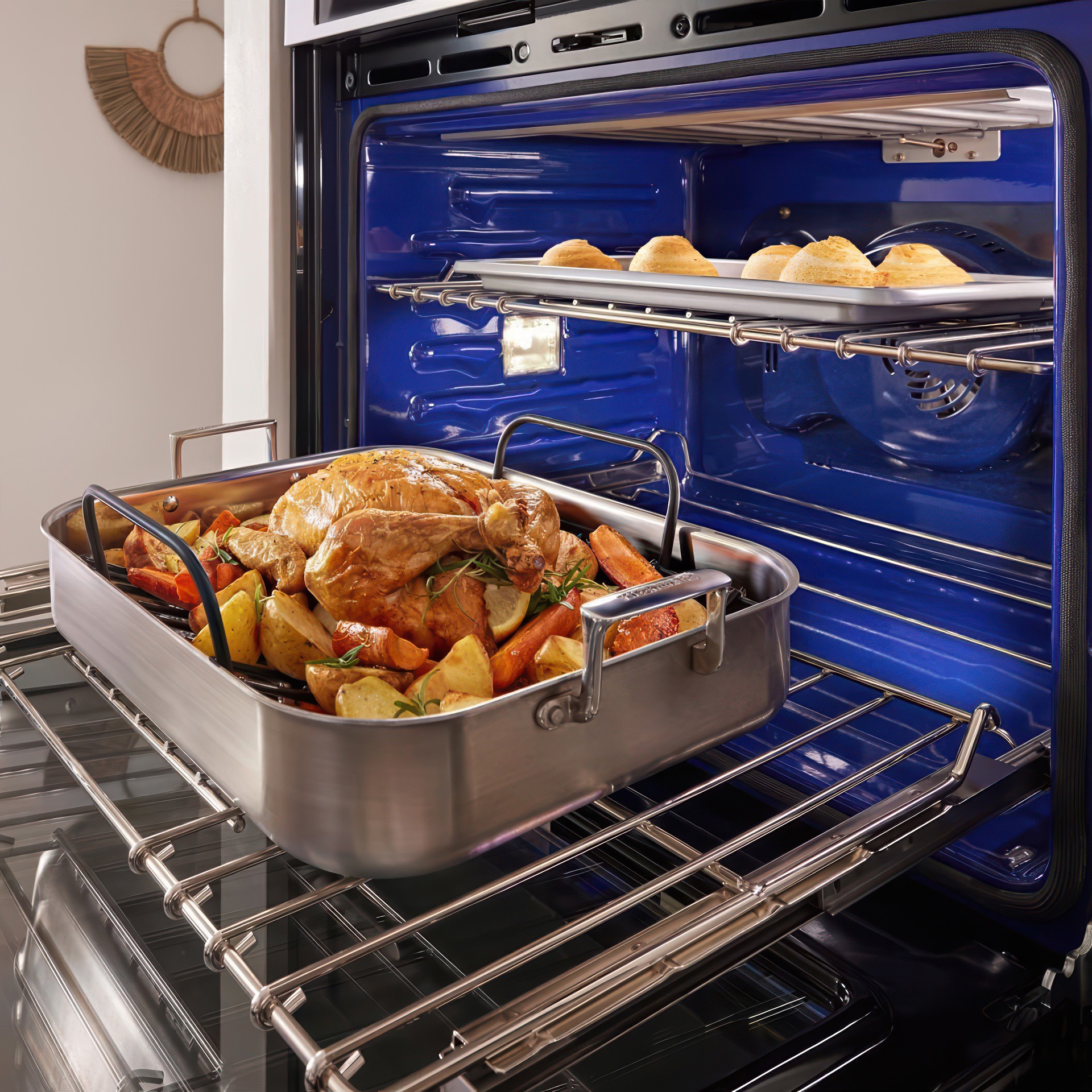 30" Combination Microwave Wall Oven with Air Fry Mode KitchenAid ...