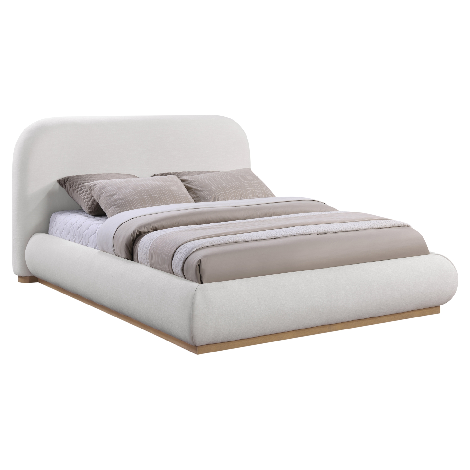 Lit complet Grand Meridian Furniture B1208CREAM-Q | Tanguay