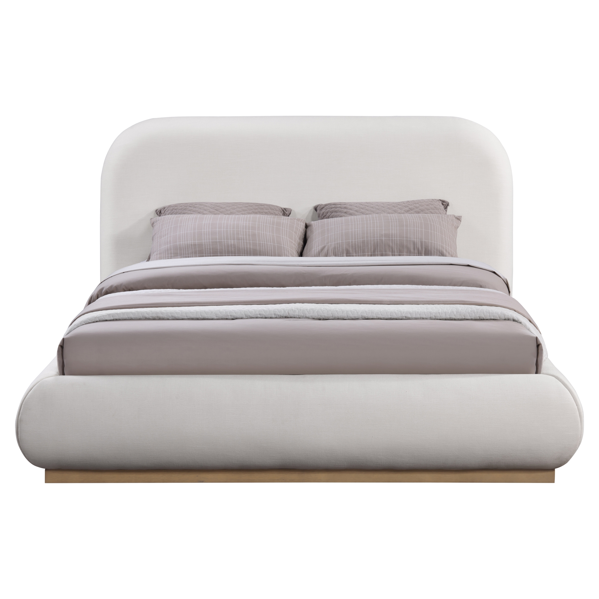 Lit complet Grand Meridian Furniture B1208CREAM-Q | Tanguay