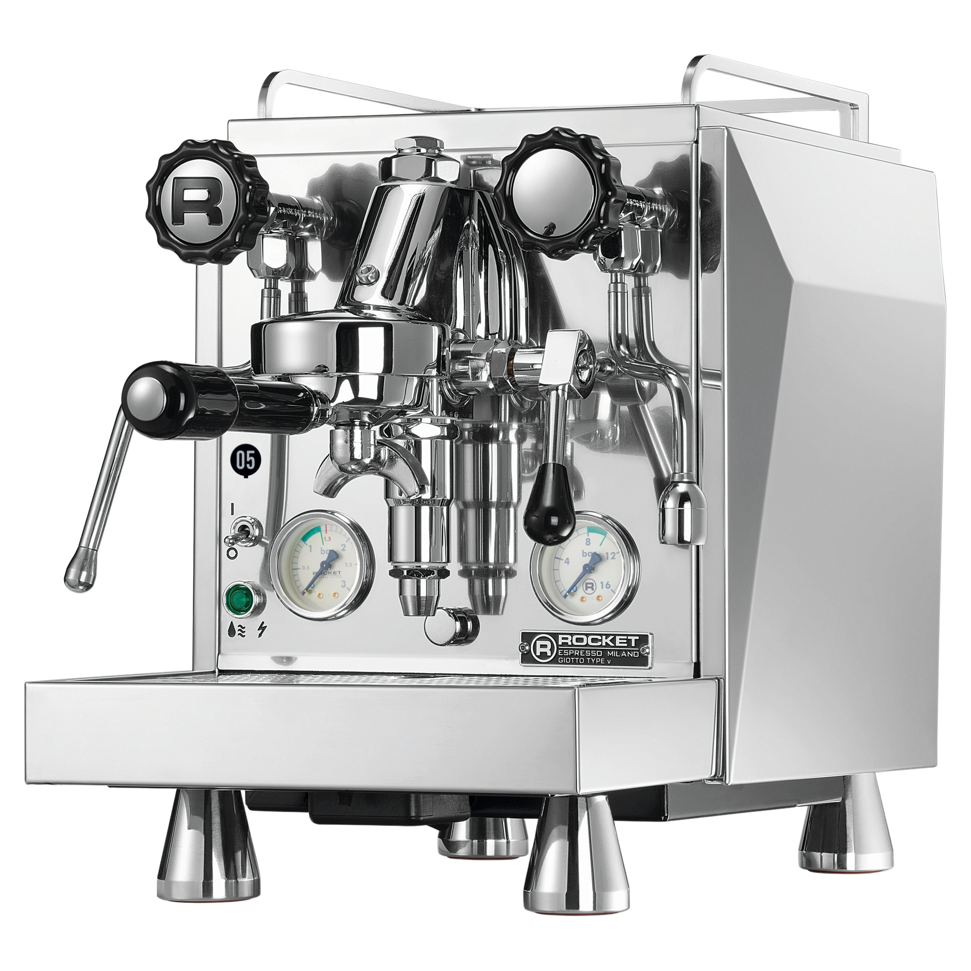 Machine à café manuelle Rocket Giotto Cronometro V Rocket espresso ...