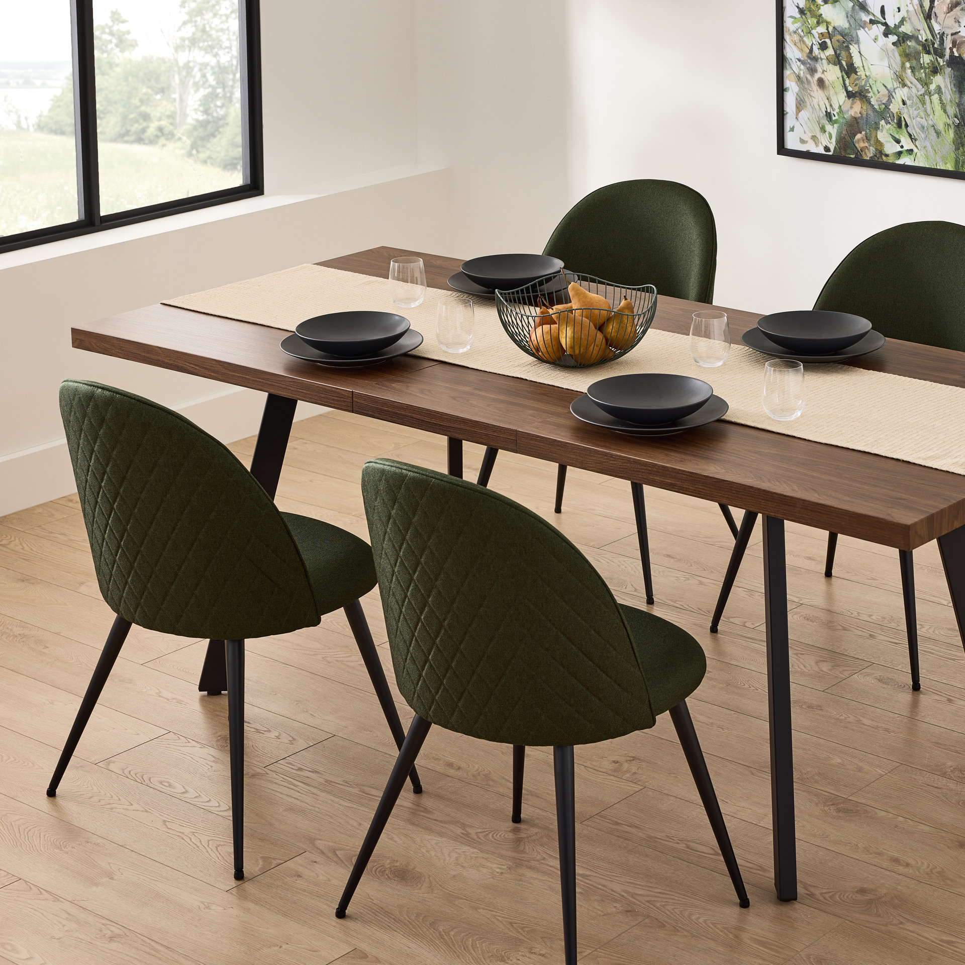 Dining Table with Integrated Extension Tuff Avenue DT-790002 | Tanguay