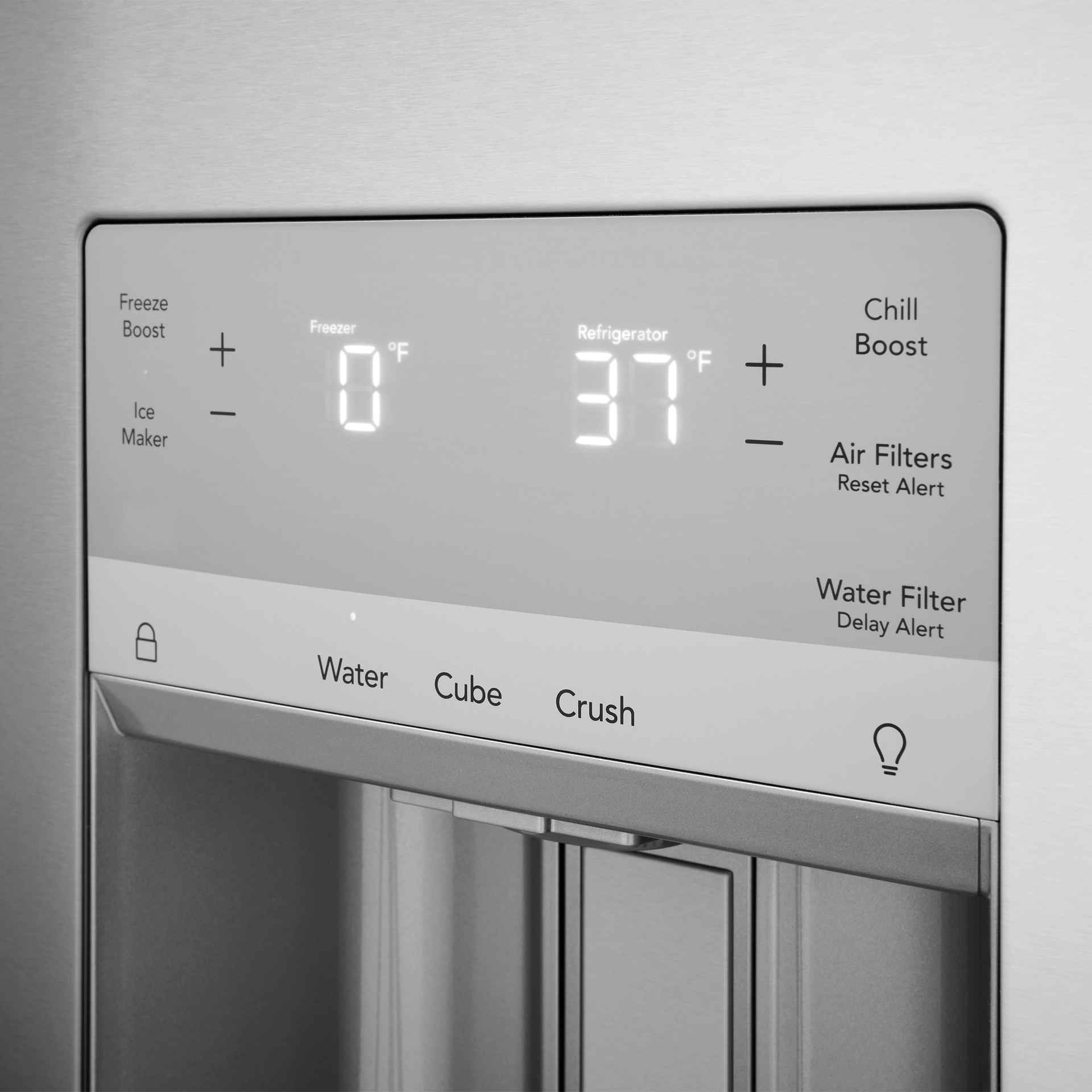 26.3 cu. ft. 4-Door French Door Refrigerator 36" Frigidaire GRMS2773AF ...