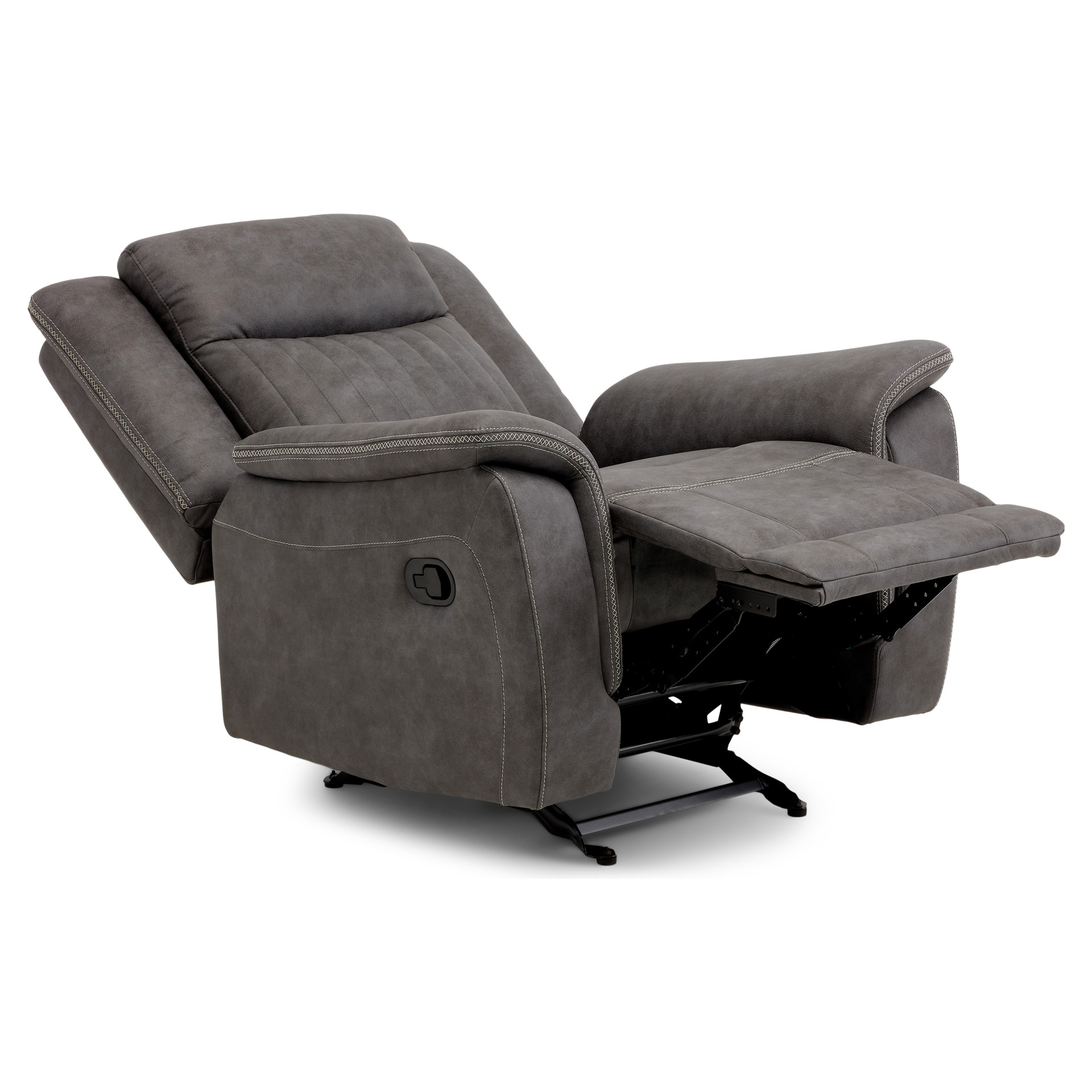 Fauteuil inclinable en tissu Mazin 99646GY-1RR | Tanguay