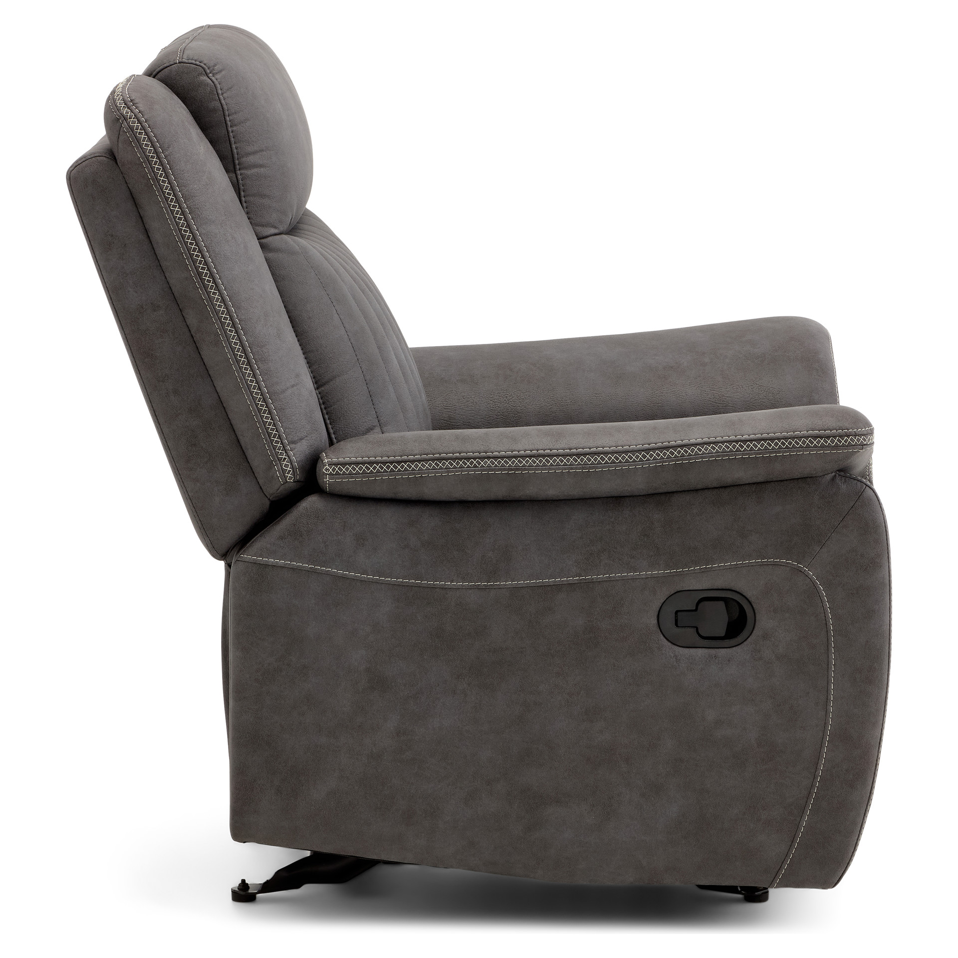 Fauteuil inclinable en tissu Mazin 99646GY-1RR | Tanguay