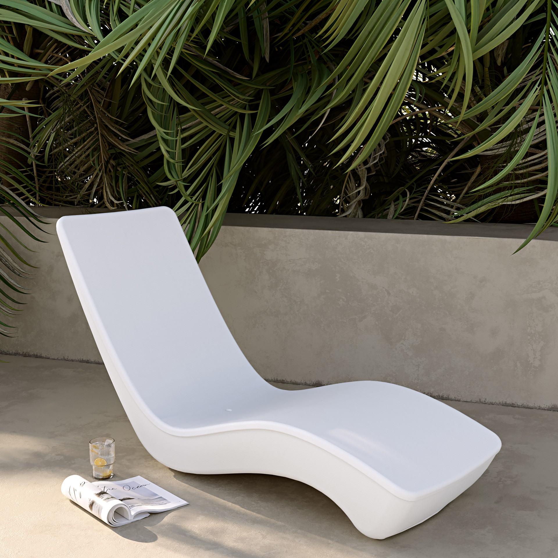 Chaise longue d'extérieure Begonia South Shore 15945 | Tanguay