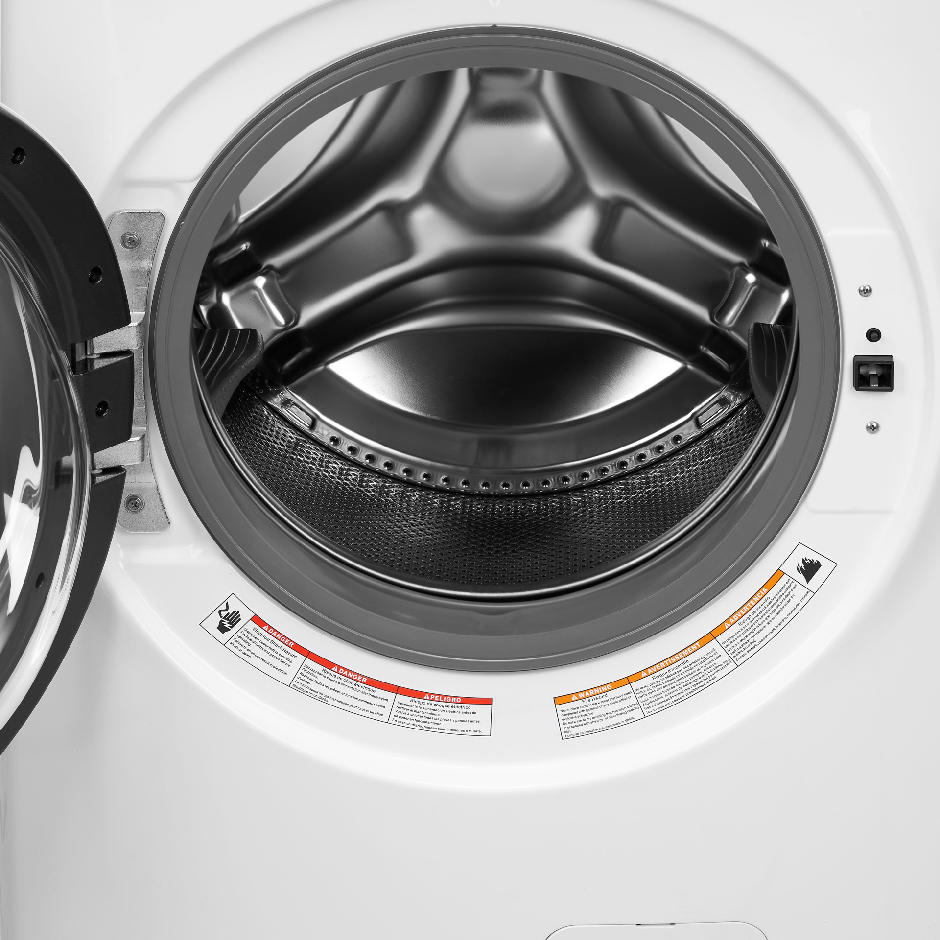 Laveuse à chargement frontal 5.2 pi3 Midea MLH52N4AWW | Tanguay