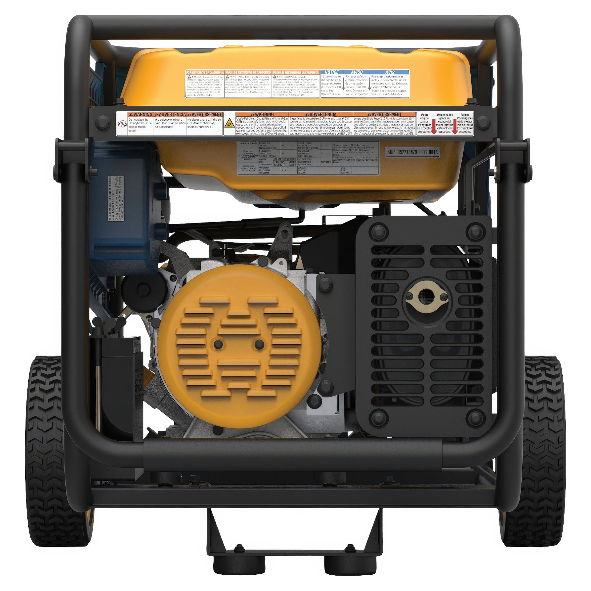 Tri Fuel Portable Generator 8000W/10 000W Firman T08072 | Tanguay
