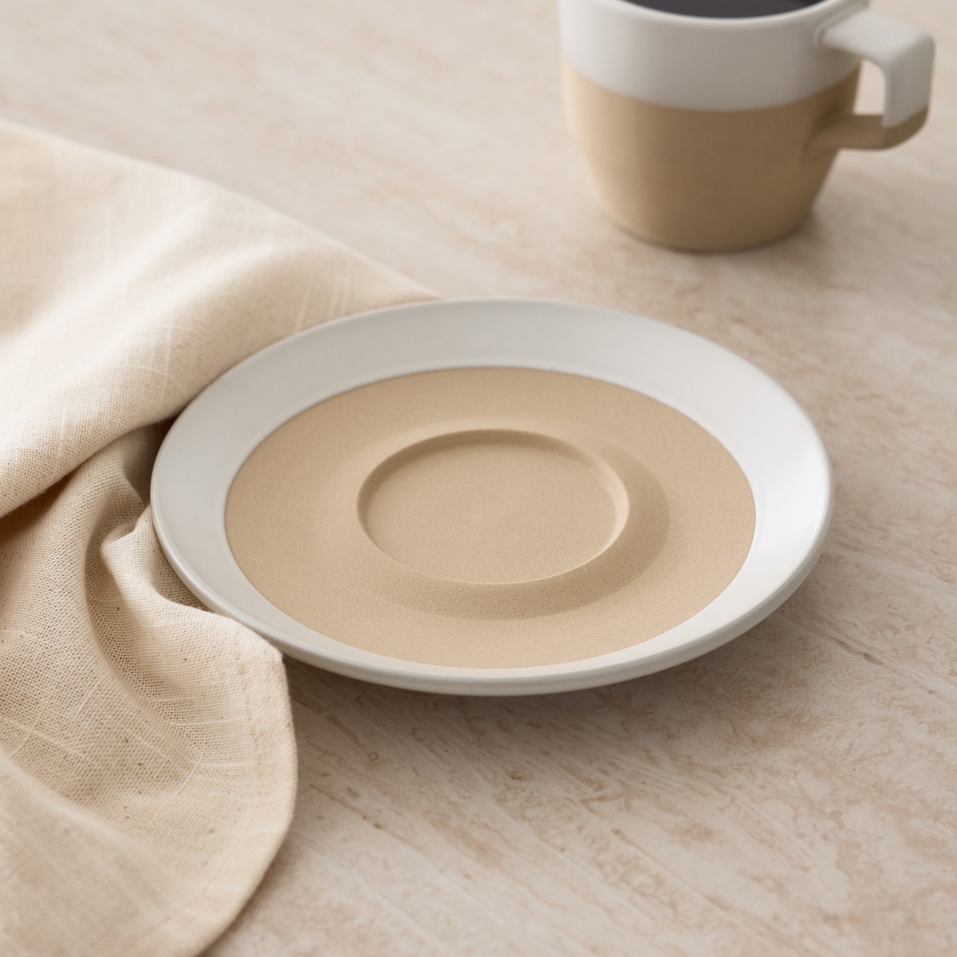 notNeutral PICO Cappuccino/Lattte Saucer 6oz (Set of 6) notNeutral NN ...